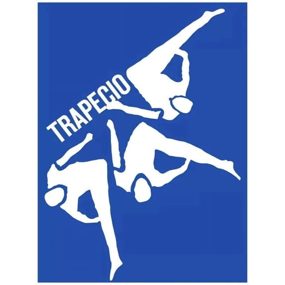Wall Decor Poster.Fine Graphic Art Design.Trapece.Trapecio.Circus.Room ...