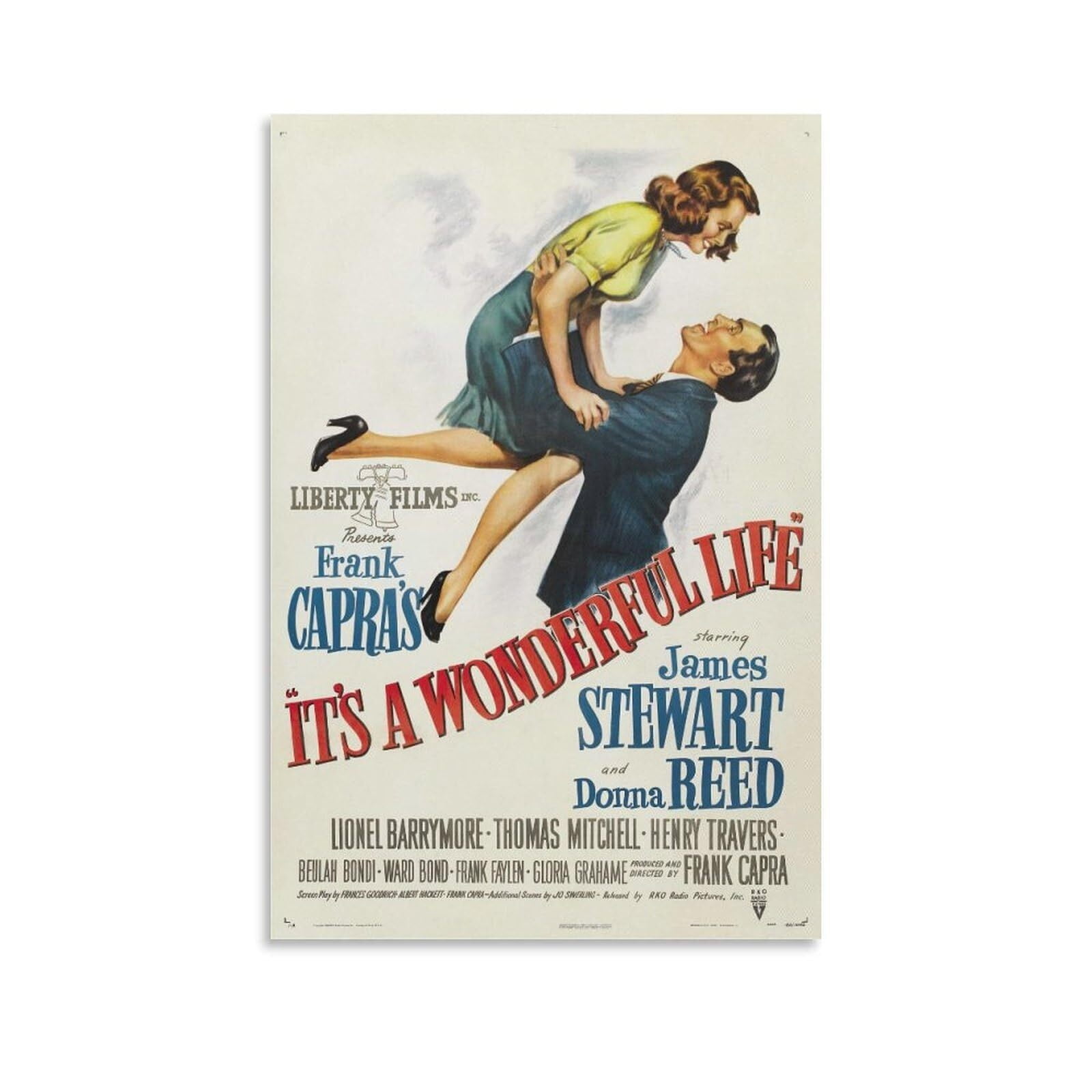 Wall Decor Posters Its A Wonderful Life Movie Posters Canvas Art Poster ...