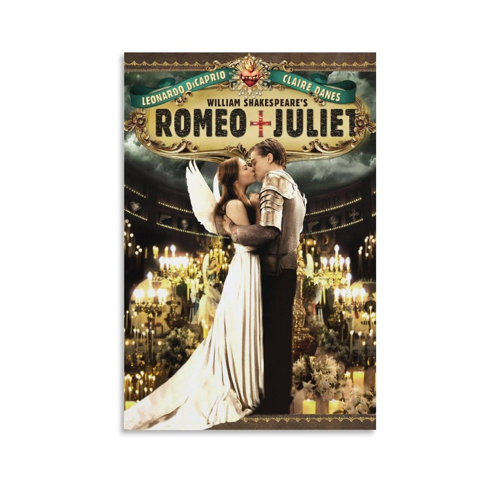 Wall Decor Posters Romeo And Juliet 1996s Movie Poster Poster ...