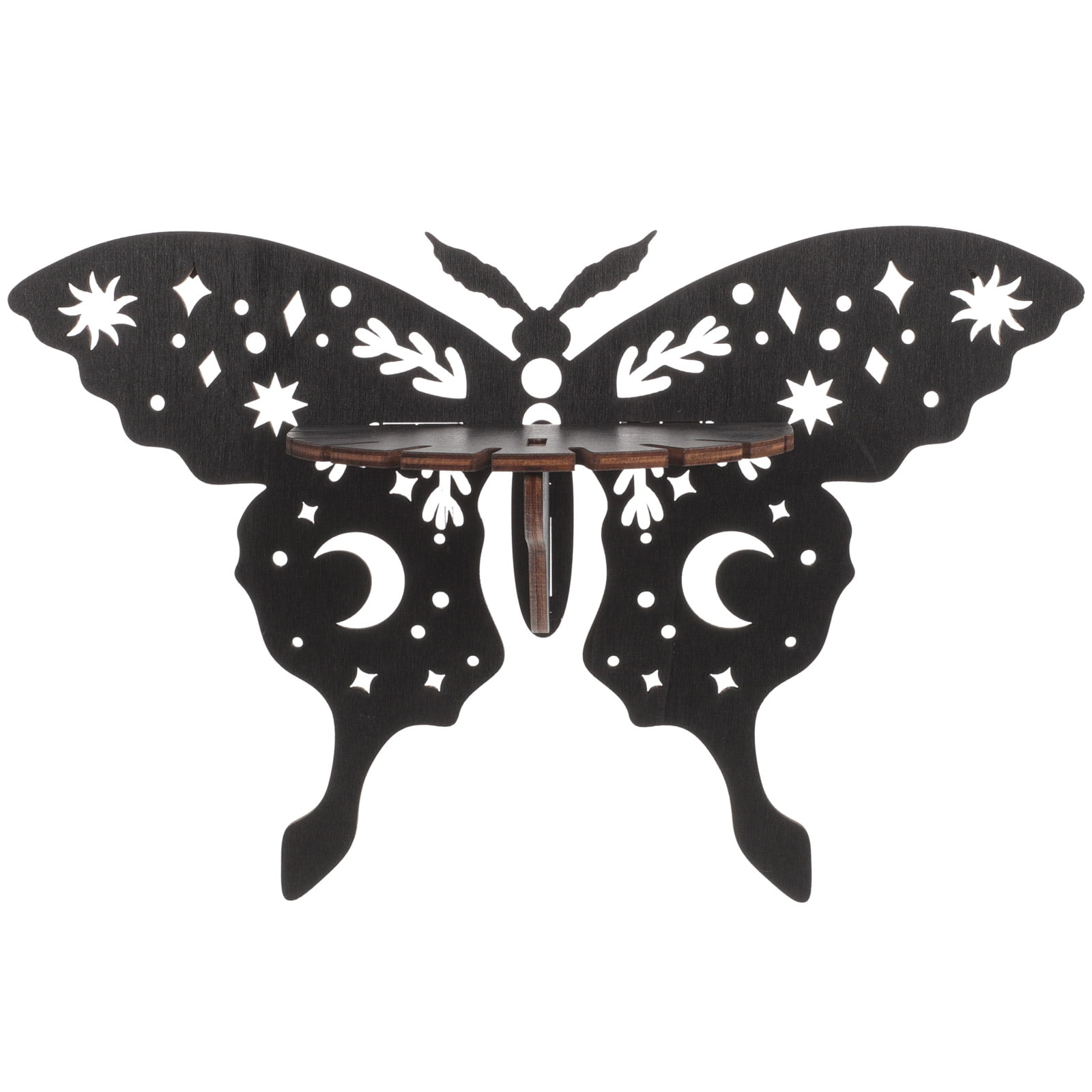 Wall Decor Rack Mount Display Shelf Brackets Hanging Closet Organizer ...