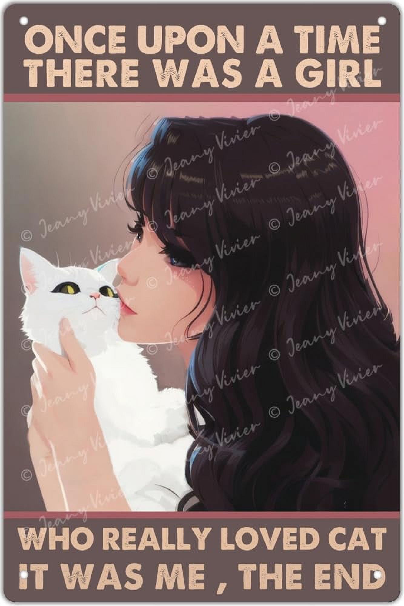 Wall Decorative Signage For Bedroom Aesthetic, Once Upon A Time There ...