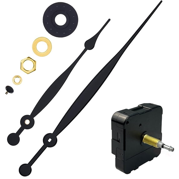 Wall Decors Long Shaft High Torqued Quartzs Clock Movement Mechanism ...