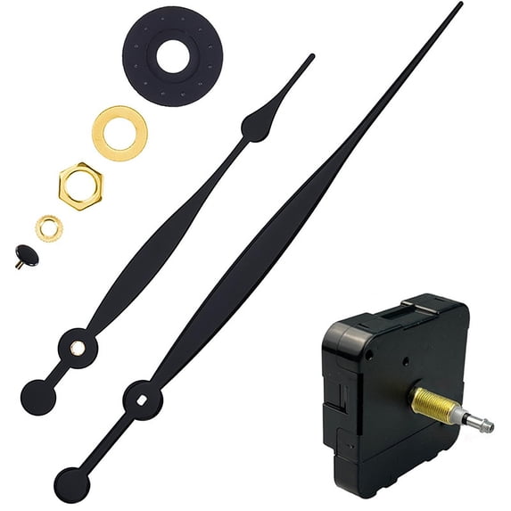 Wall Decors Long Shaft High Torqued Quartzs Clock Movement Mechanism ...