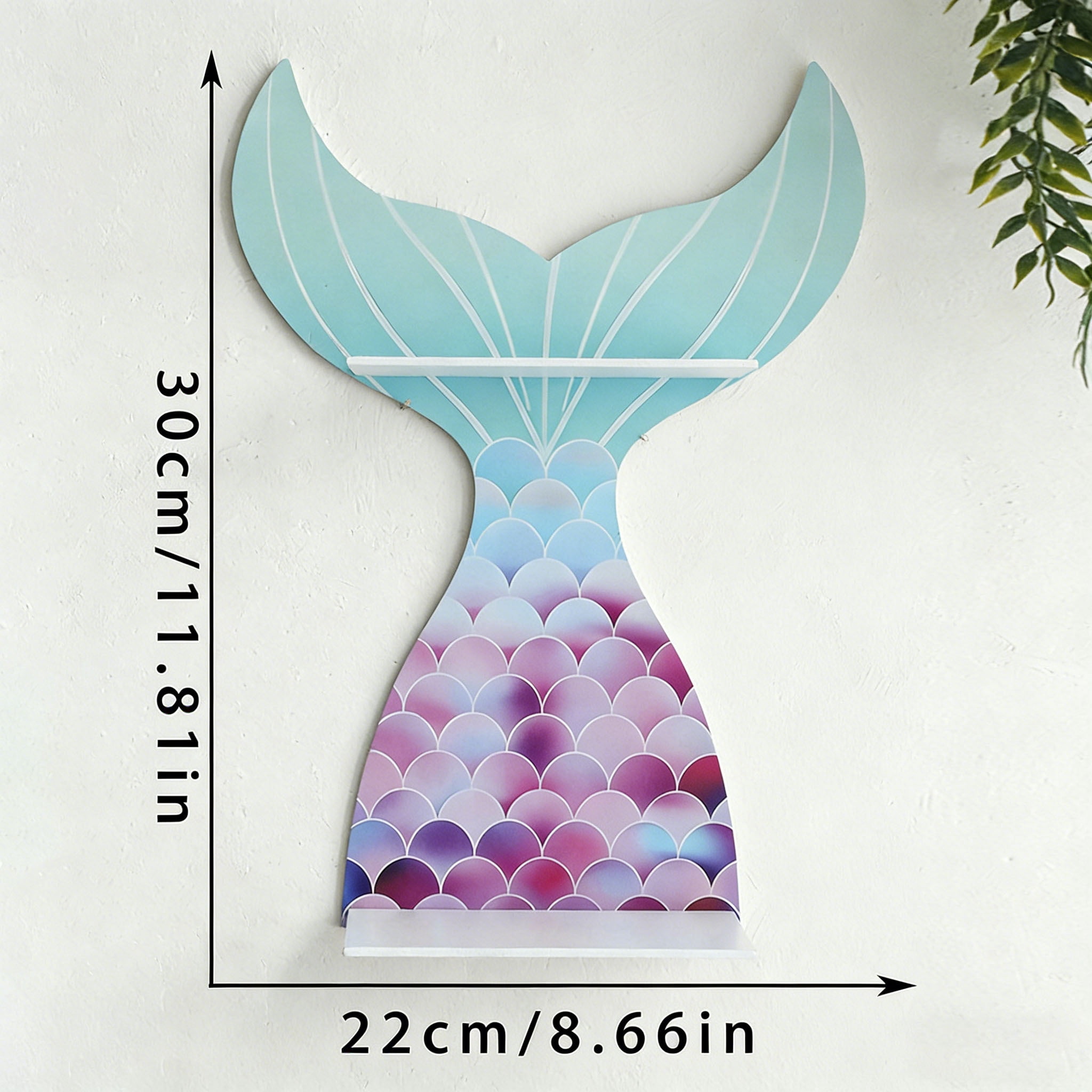Wall Deor Floating Shelf, Cute Wall Display Rack, Small Decorative ...