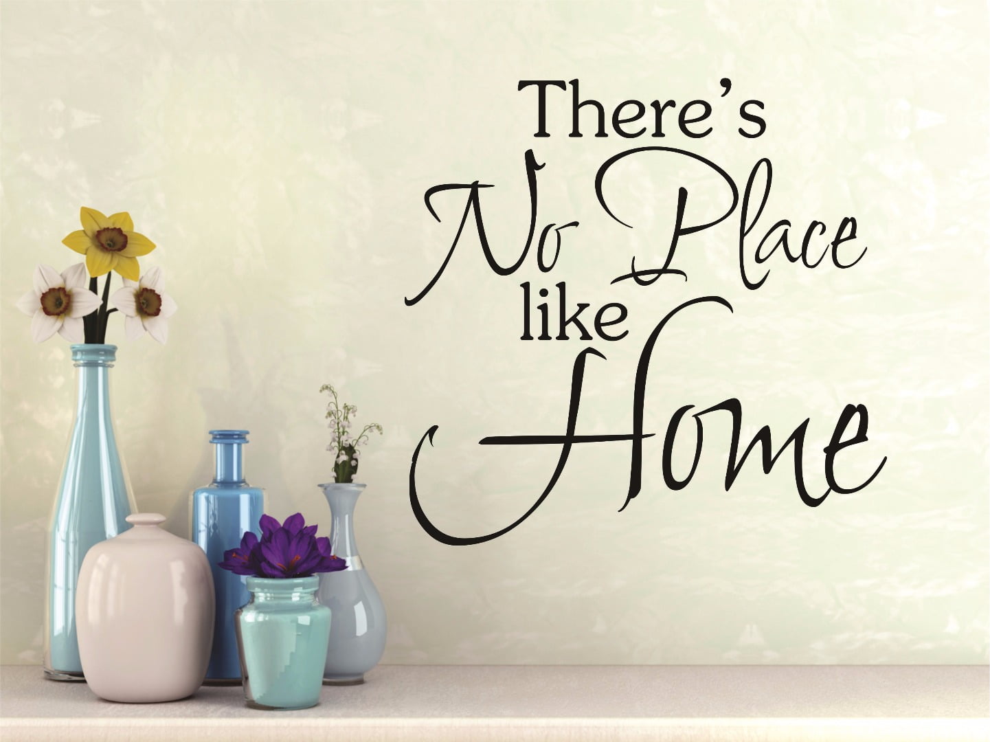 Wall Design Pieces There's No Place Like Home Family Quote 20x30 ...