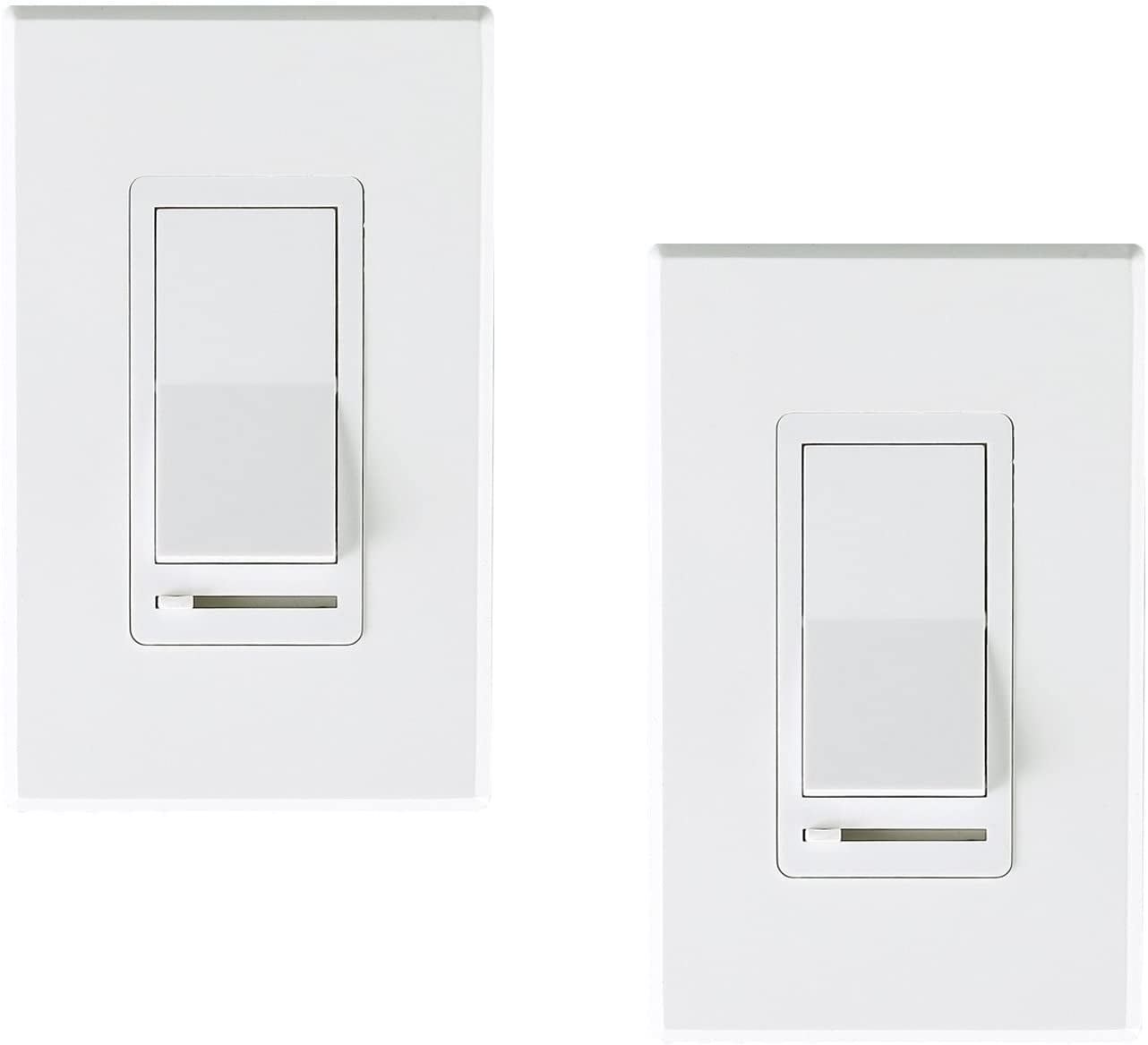 Wall Dimmer Switch for LED Light/CFL/Incandescent,3-Way Single Pole ...
