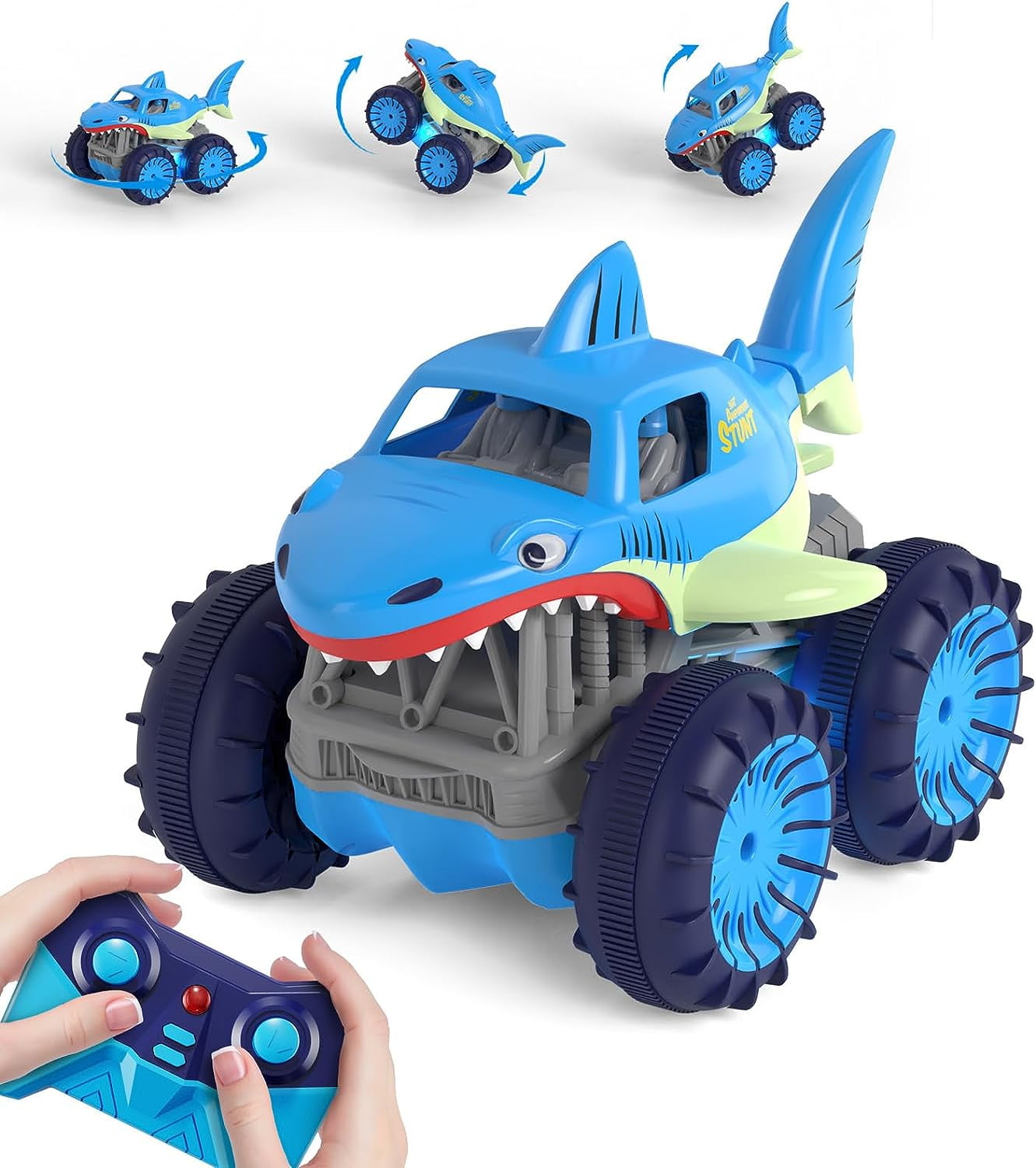 Wall Direct Charge Remote Control Car, Amphibious RC Cars with 2.4Ghz ...