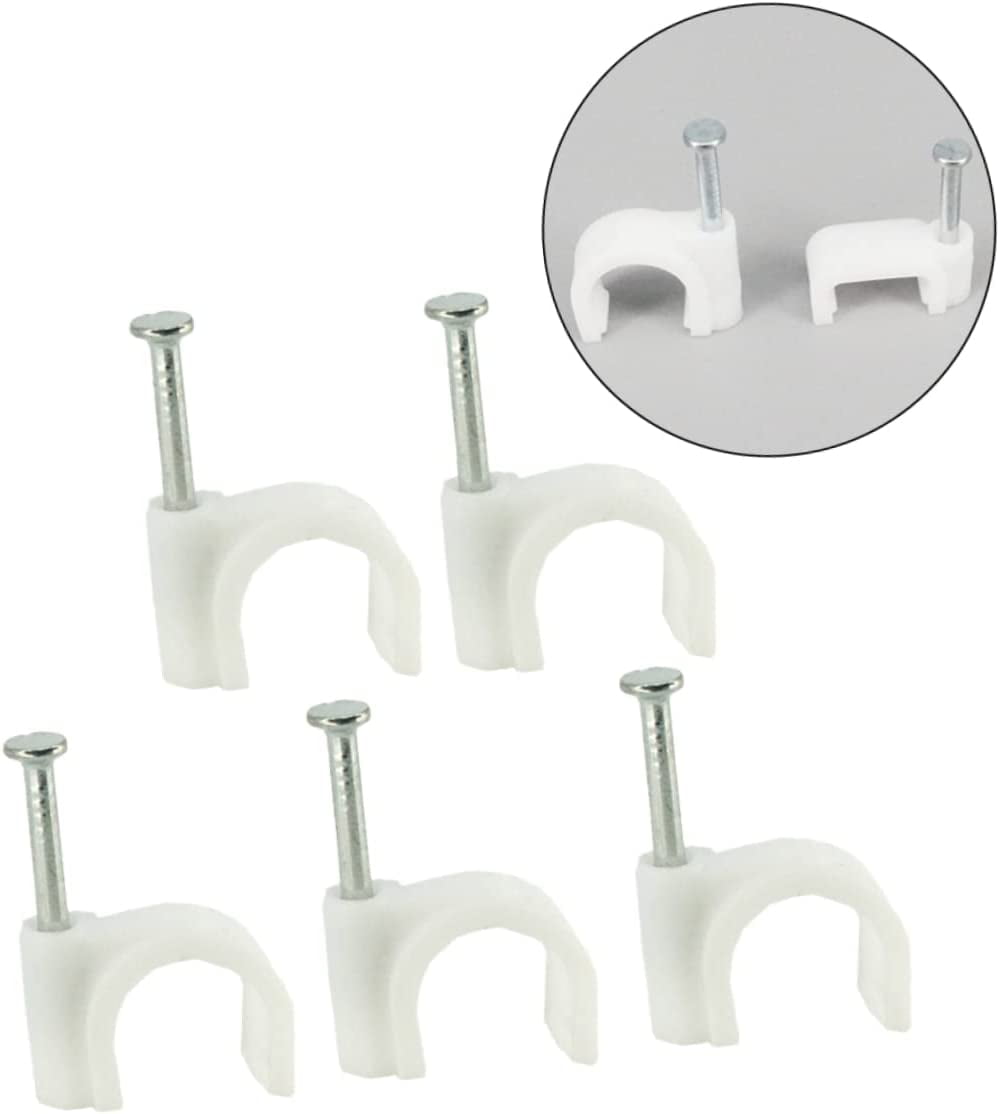 Wall Dish Nail Tacks Cord Starlight Home Coax Tv Speaker Clamps ...