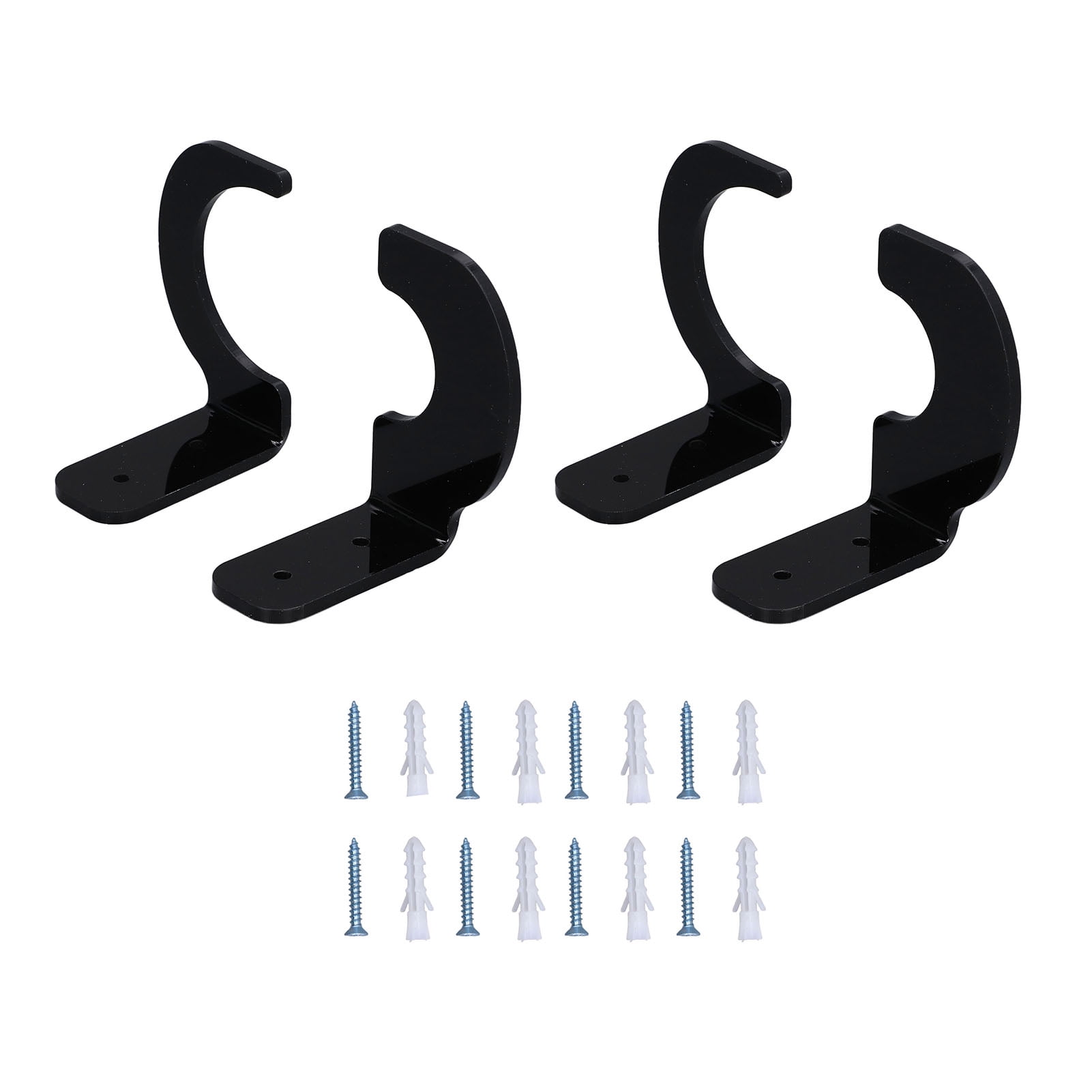 Wall Display Hanger, Sword Hook Waterproof For Bedroom Black - Walmart.com