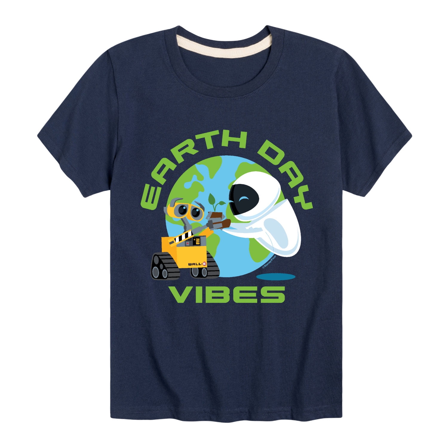 Wall-E - Earth Day Vibes - Toddler And Youth Short Sleeve Graphic T ...
