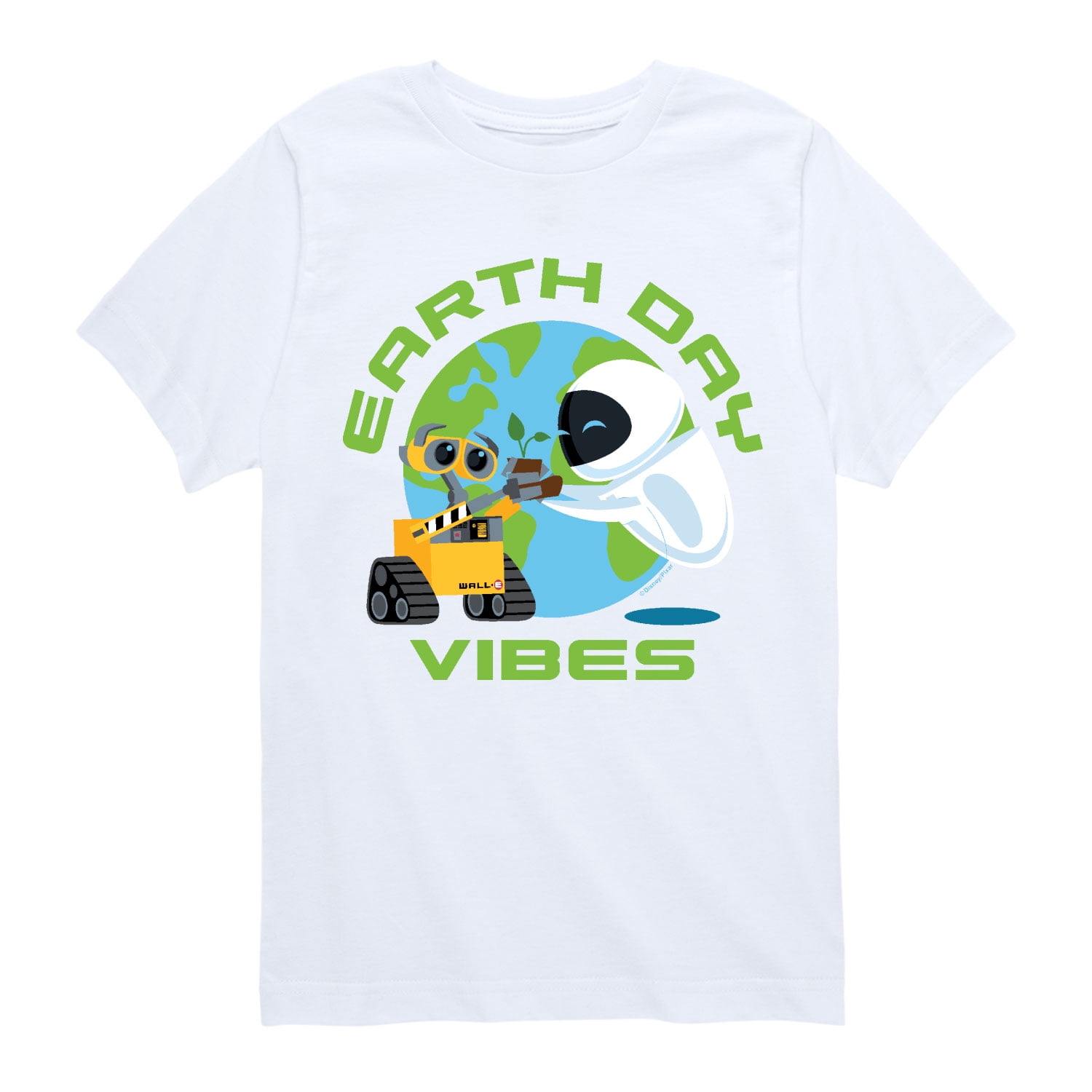 Wall-E - Earth Day Vibes - Toddler And Youth Short Sleeve Graphic T ...