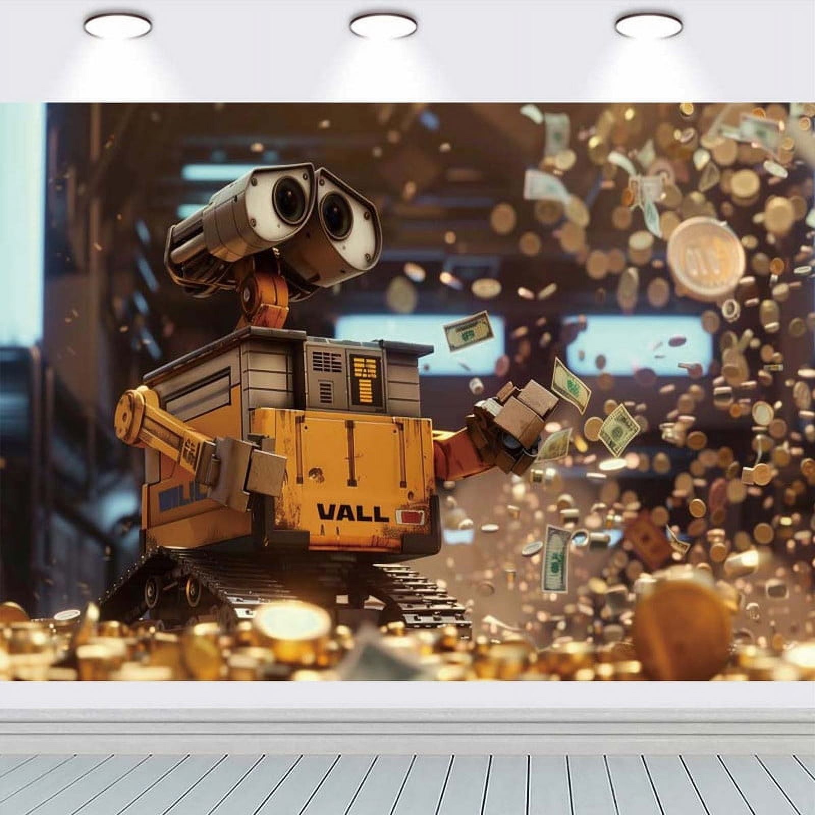 Wall E Party Supplies Taspestry Poster Banner Backdrop Background Wall ...