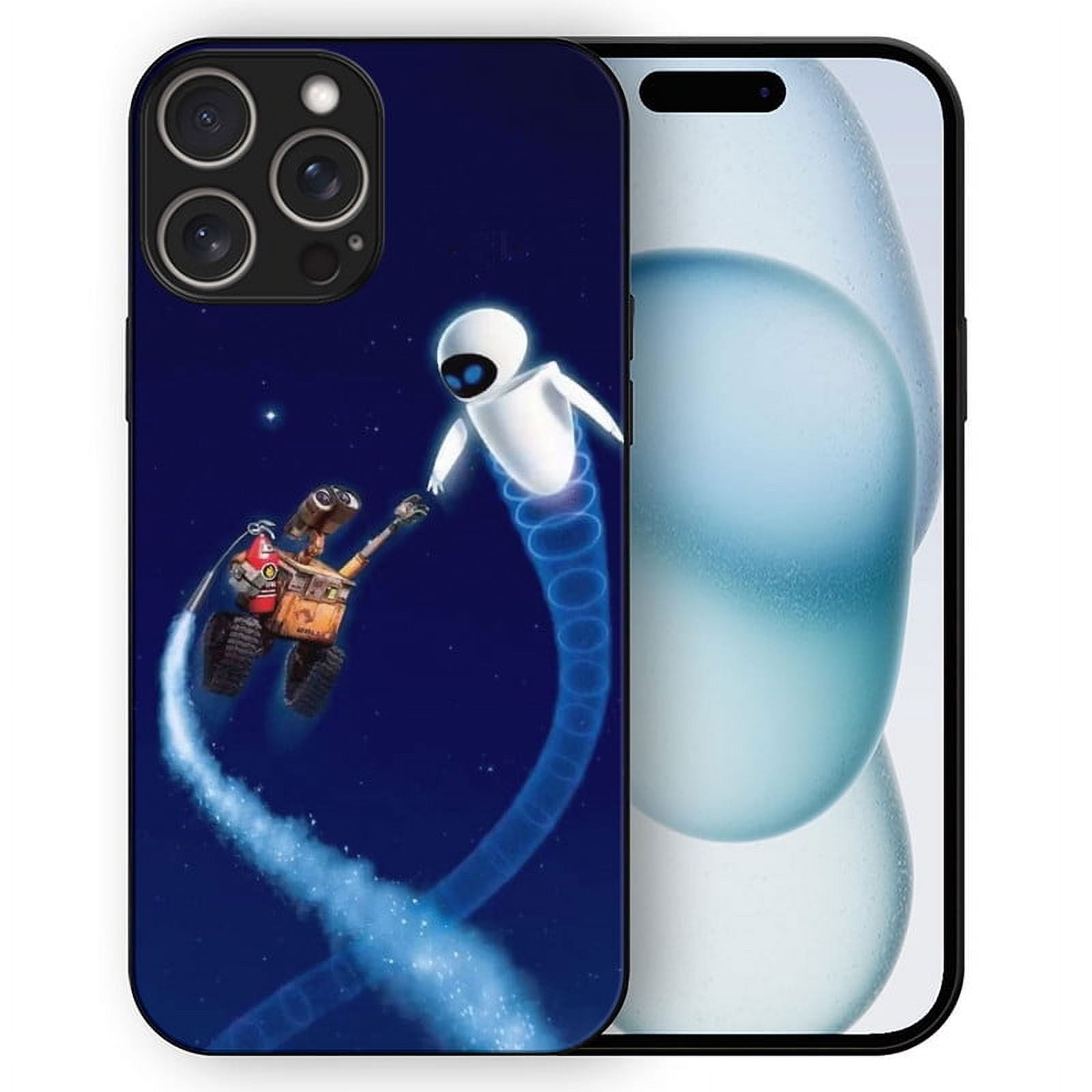 Wall E Phone Case, for iPhone 16 Pro Max case , showcasing a collage ...