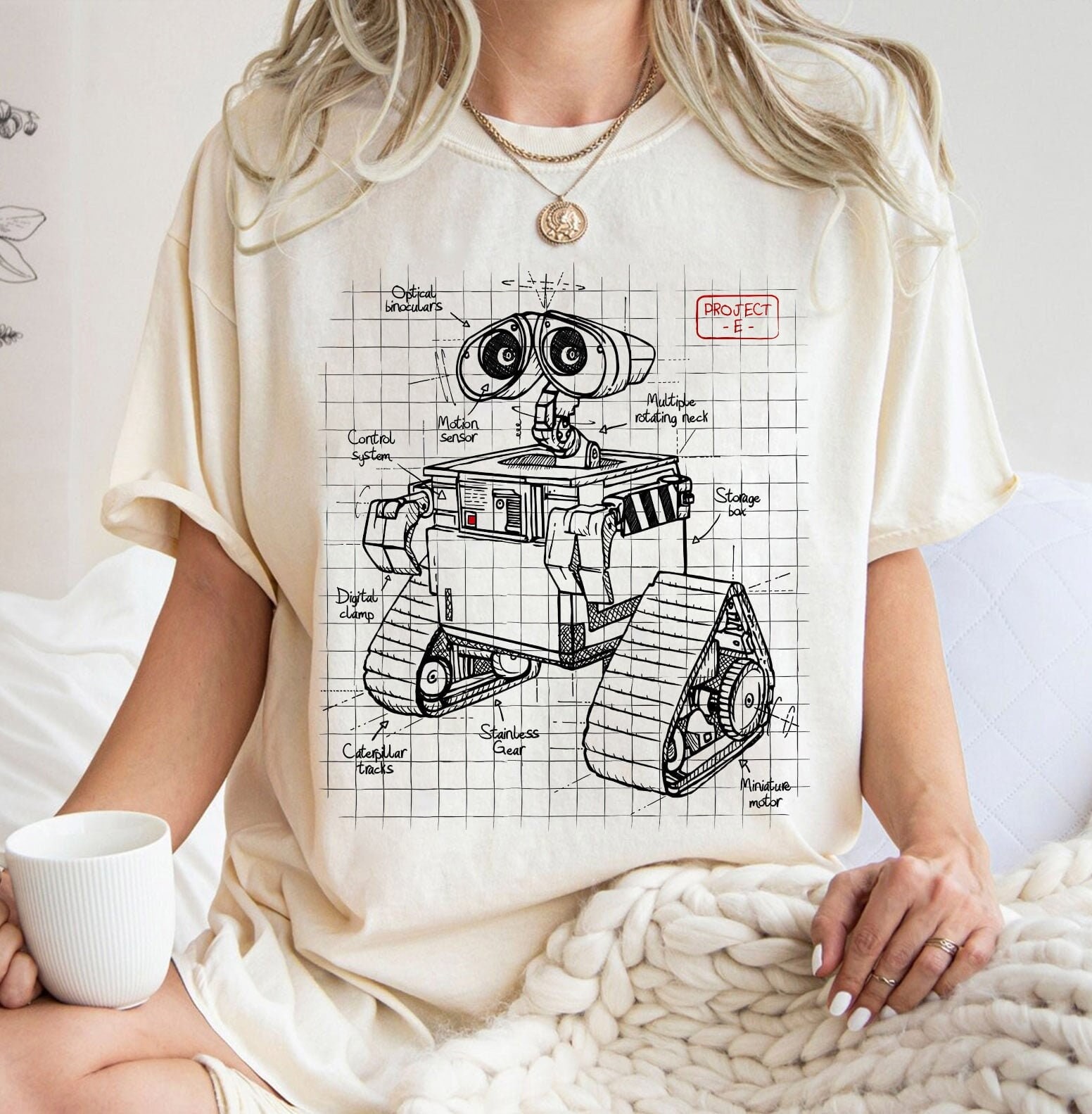 Wall E Project E Sketch Shirt, Wall E Disney Shirt, Wall E Pixar Shirt ...