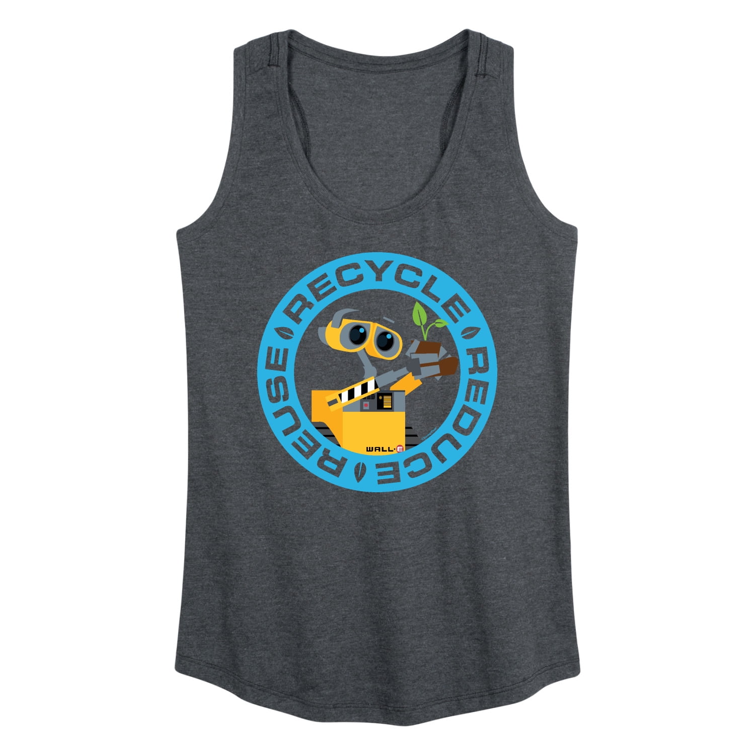 Wall-E - Recycle, Reduce, Reuse - Women's Racerback Tank Top - Walmart.com