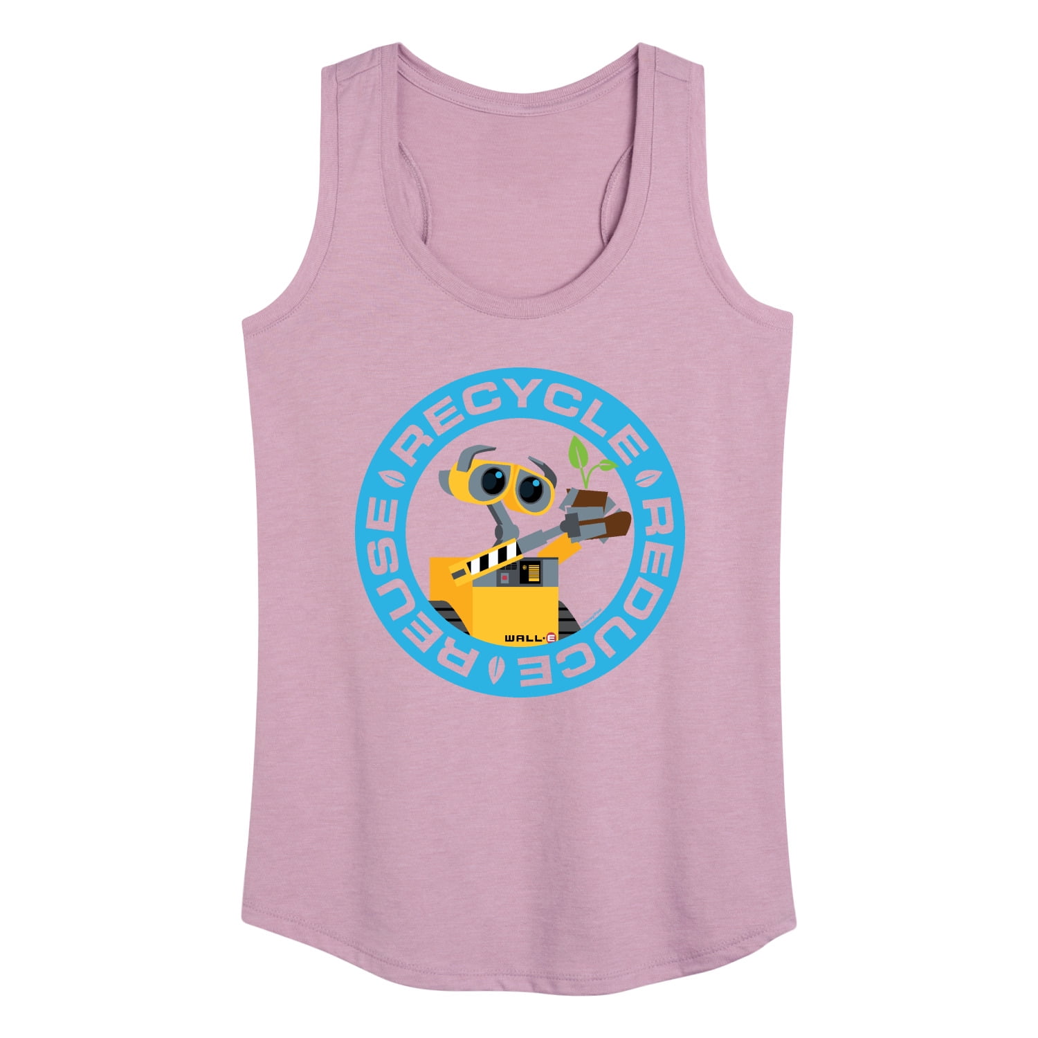 Wall-E - Recycle, Reduce, Reuse - Women's Racerback Tank Top - Walmart.com