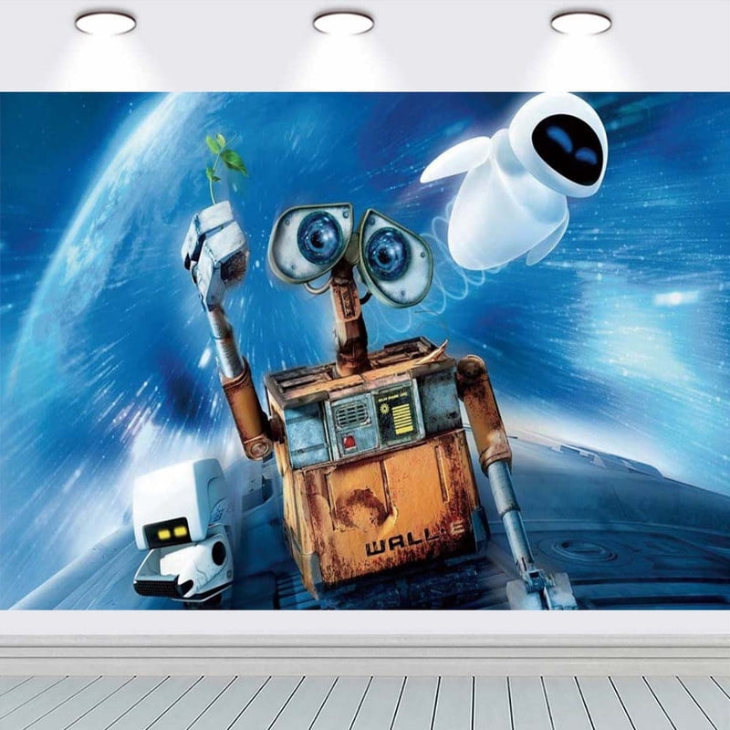 Wall E Taspestry Wall Decor Party Supplies Background BackdropBanner ...