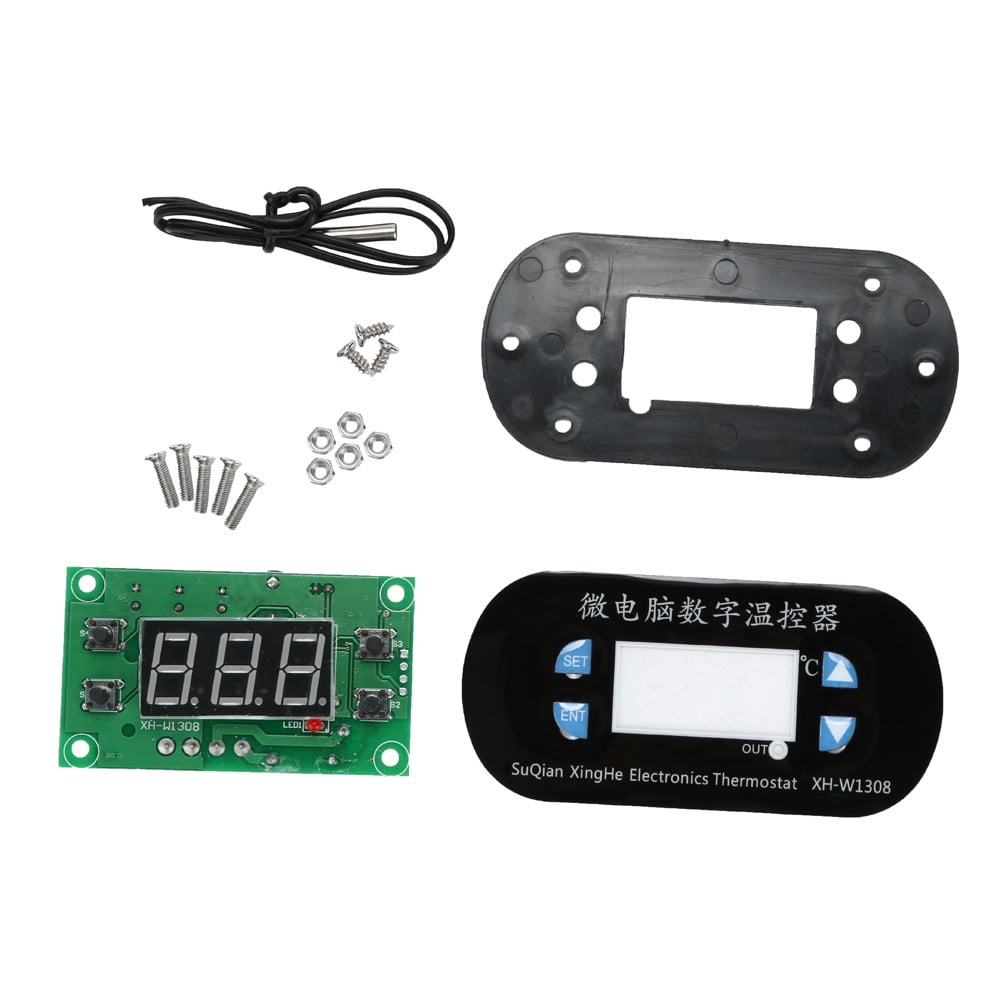 in Wall Fan Thermostat 8 Light Controller with Timer Wireless Freezer ...