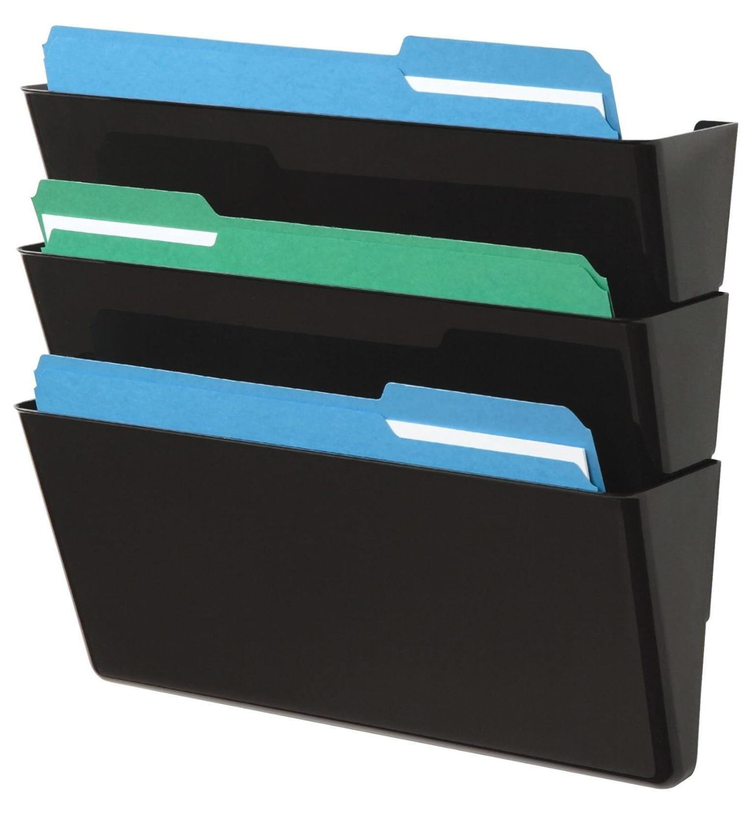 Wall File Organizer, DocuPocket 73604 - Stackable Letter Size File ...