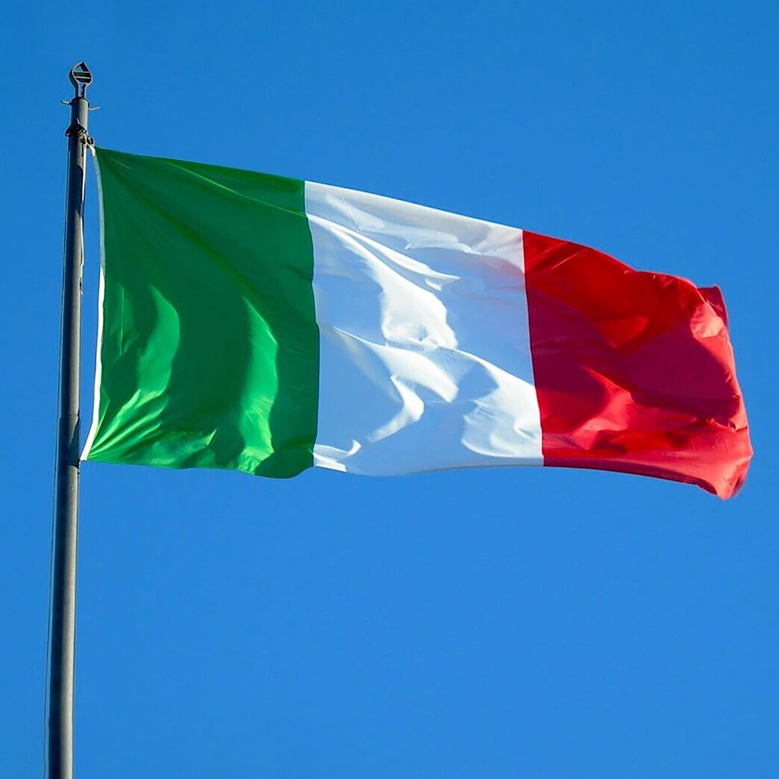 Wall Flag Pole Solar Light 2024 European Football Championship Flags ...