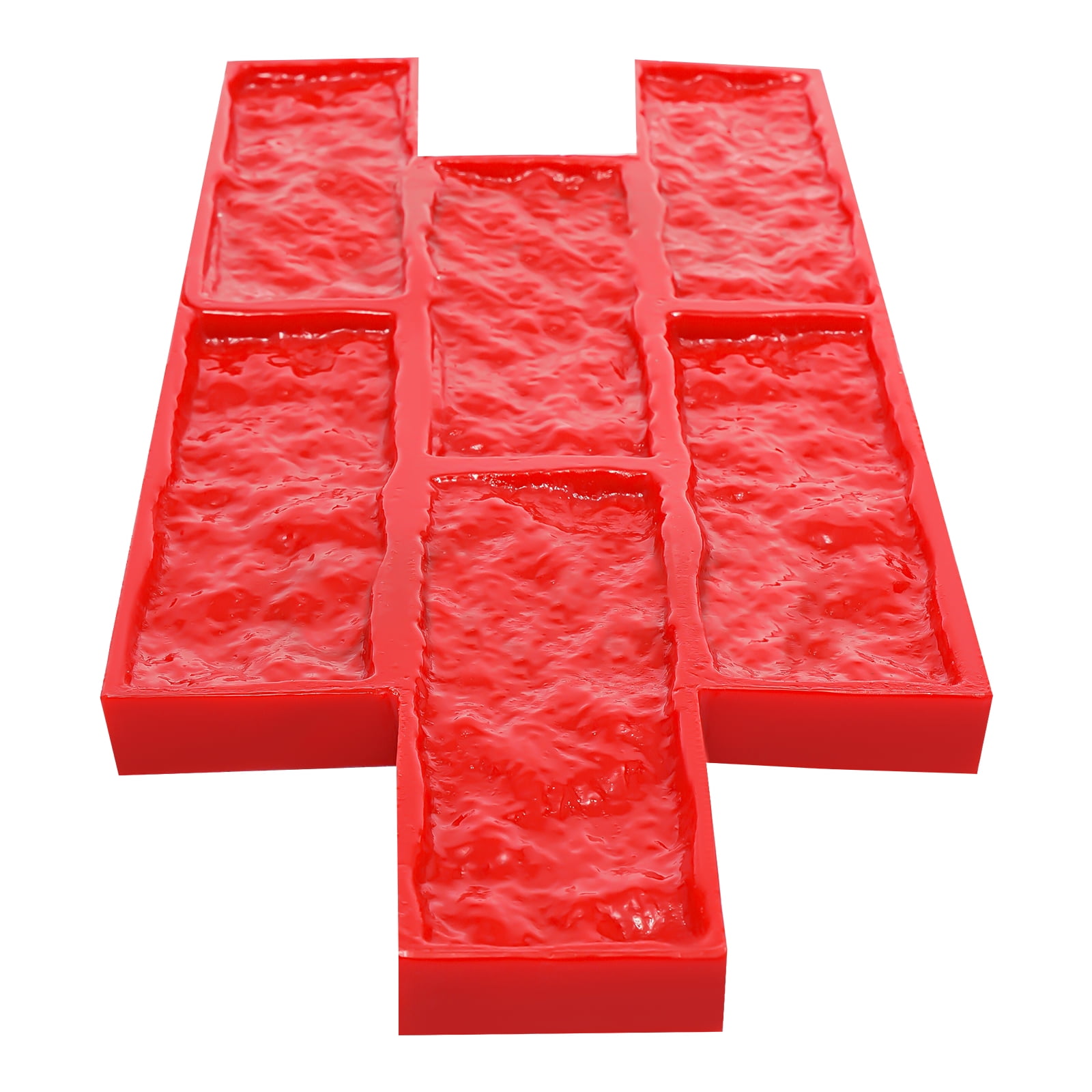 Wall & Floor Concrete Stamps Mats Stamping Molds Concrete Mould Red ...