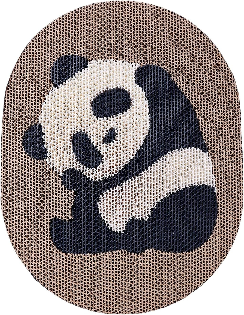 Wall Friendly Cat Scratching Post - Durable Panda Cat Scratcher with ...