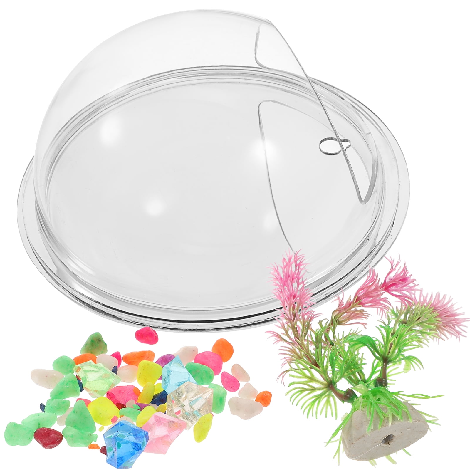 Wall Goldfish Bowl Fish Tank Flower Pots Vintage Flower Vase Hanging ...