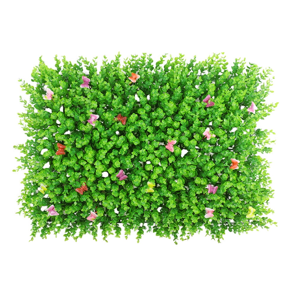 Wall Grass Turf Artificial Backdrop Fake Decor Lawn Green Plant Panel ...