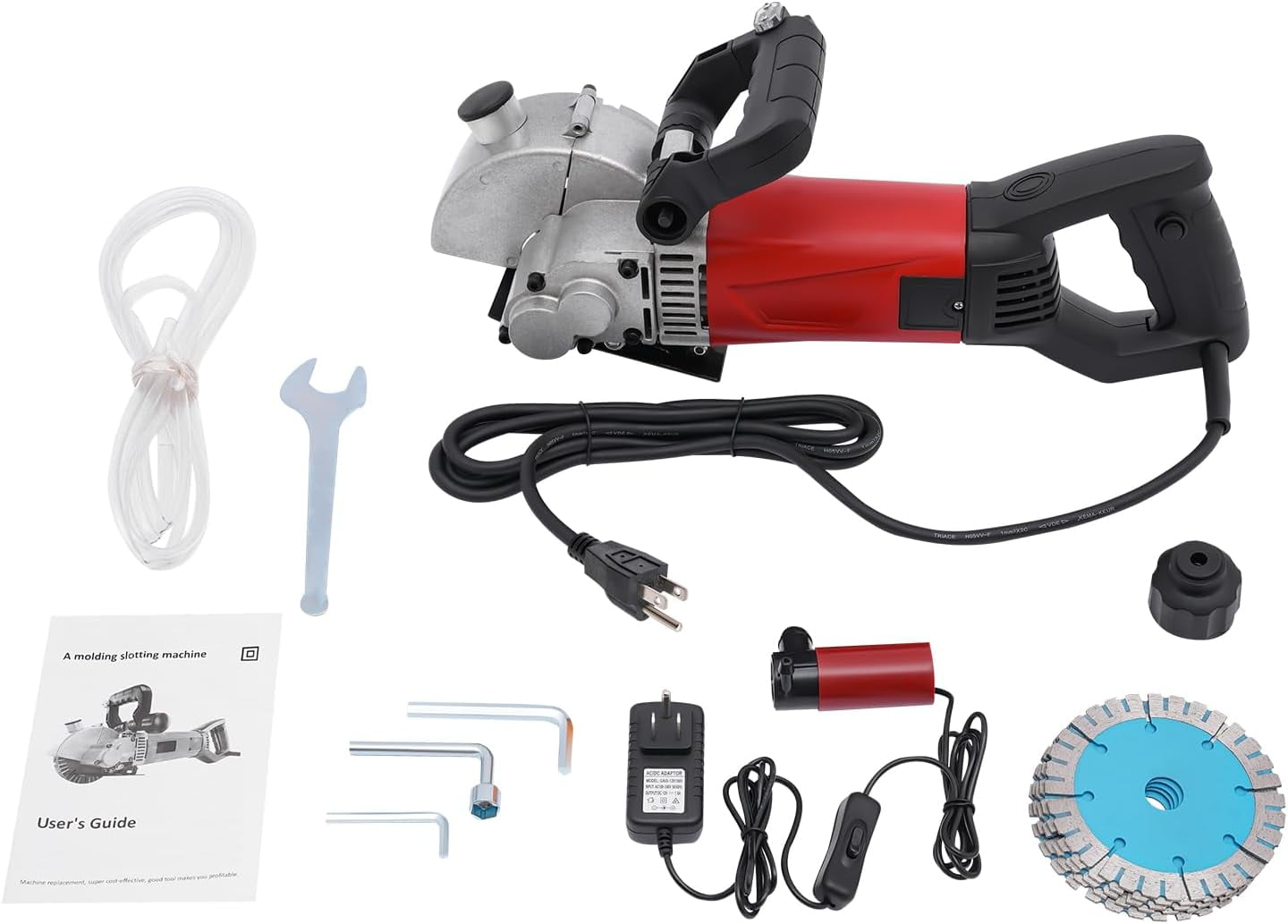 Wall Groove Cutting Machine, 2800W Slotting Machine Wall Chaser, 110V ...