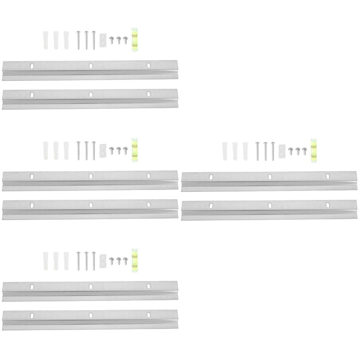 Wall Hanging 4 Sets French Cleat Hanger Interlocking Hardwares Kit for ...