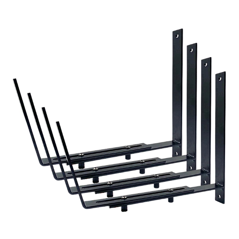 Wall Hanging Bracket for Flower Pots Adjustable Planter Box Bracket Set ...