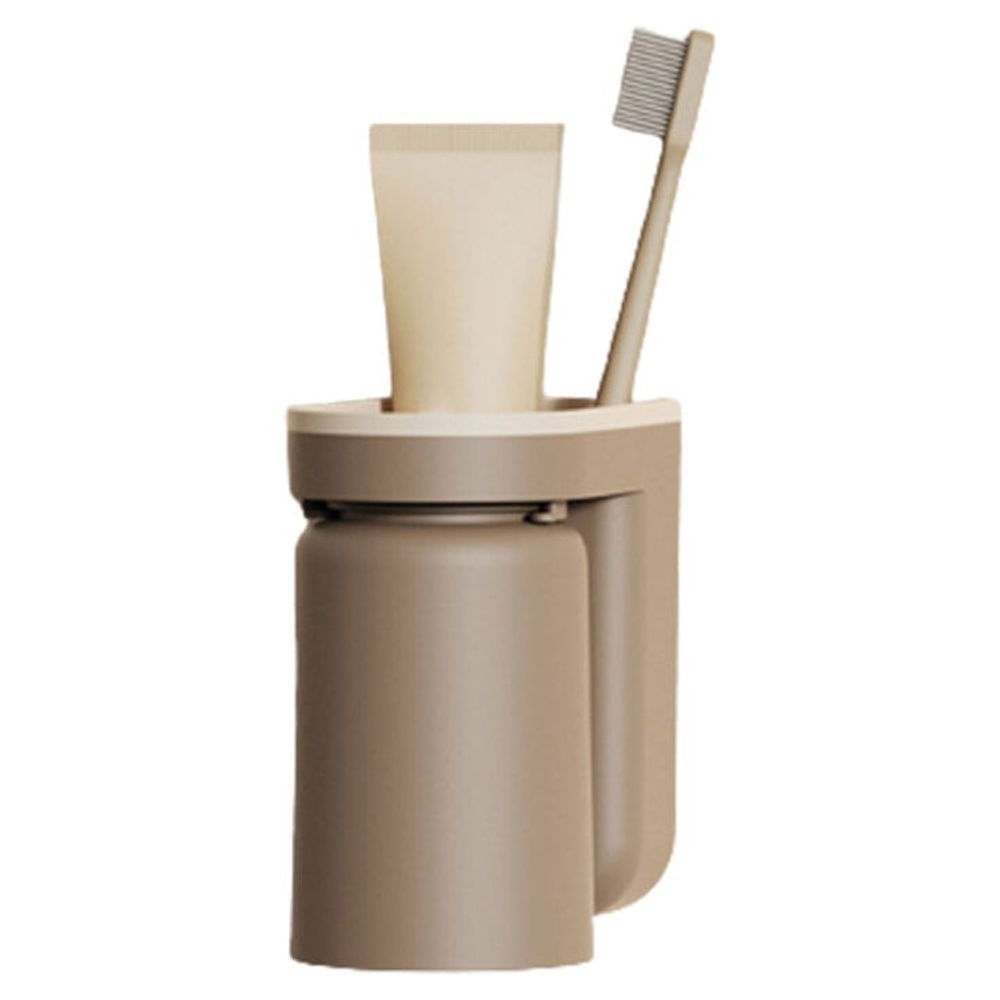 Wall Hanging Cup Holders Space Saving Storage Holder for Toothbrush ...