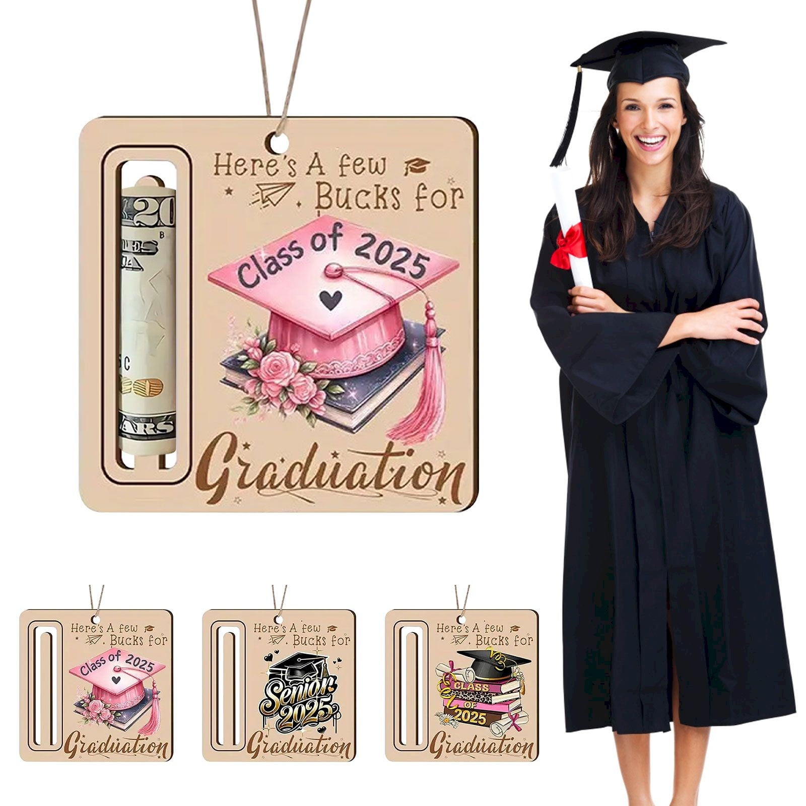 Wall Hanging Decor 2025 Graduation Season G Ift Set 4 Piece Graduation ...