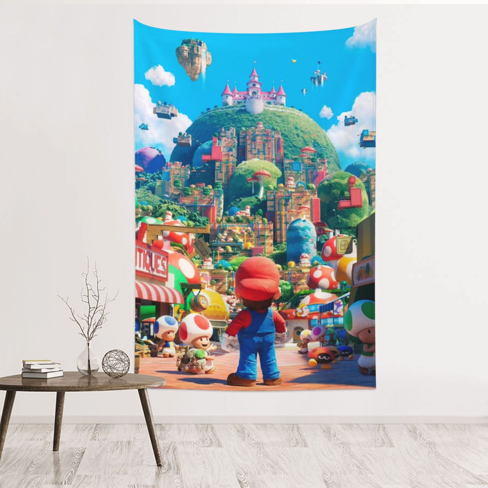 Wall Hanging Decoration Tapestry, Super Mario Art Poster For Living ...