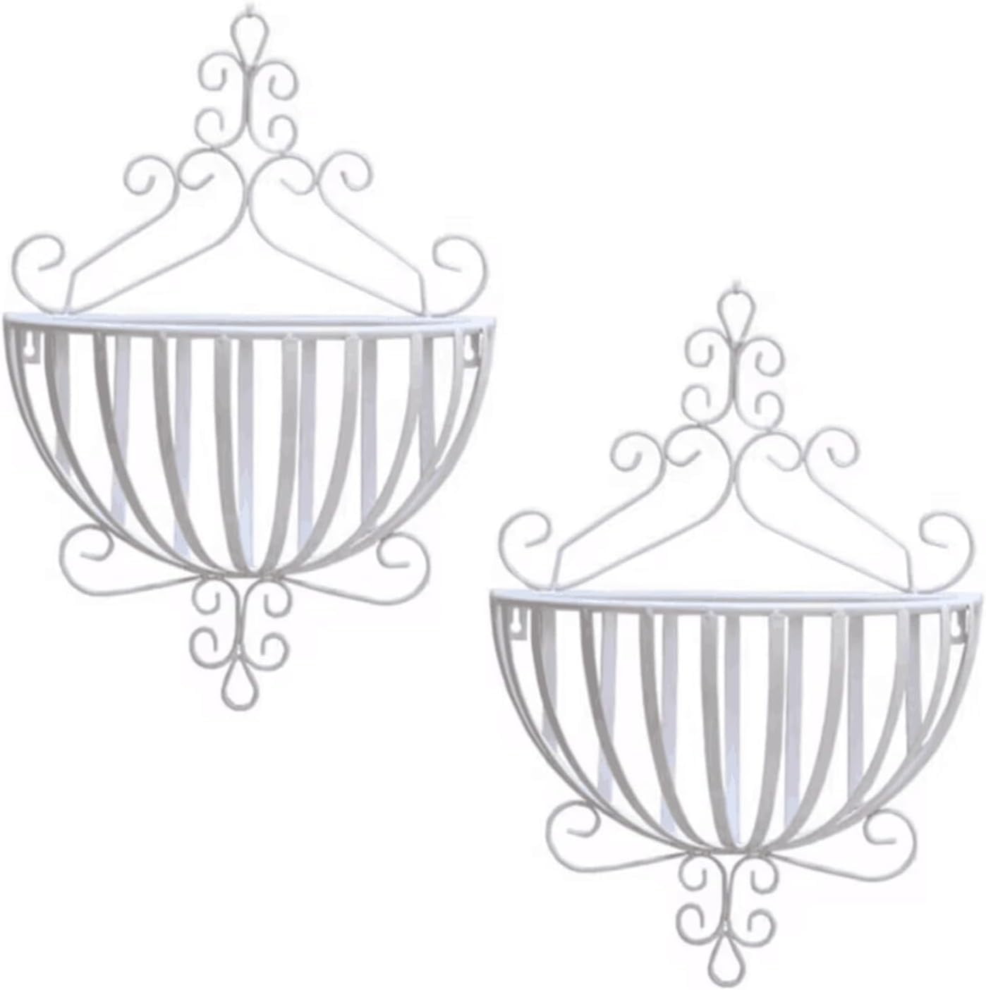 Wall Hanging Flower Stand Flower Rack Wall Planter Flowerpot Holder ...