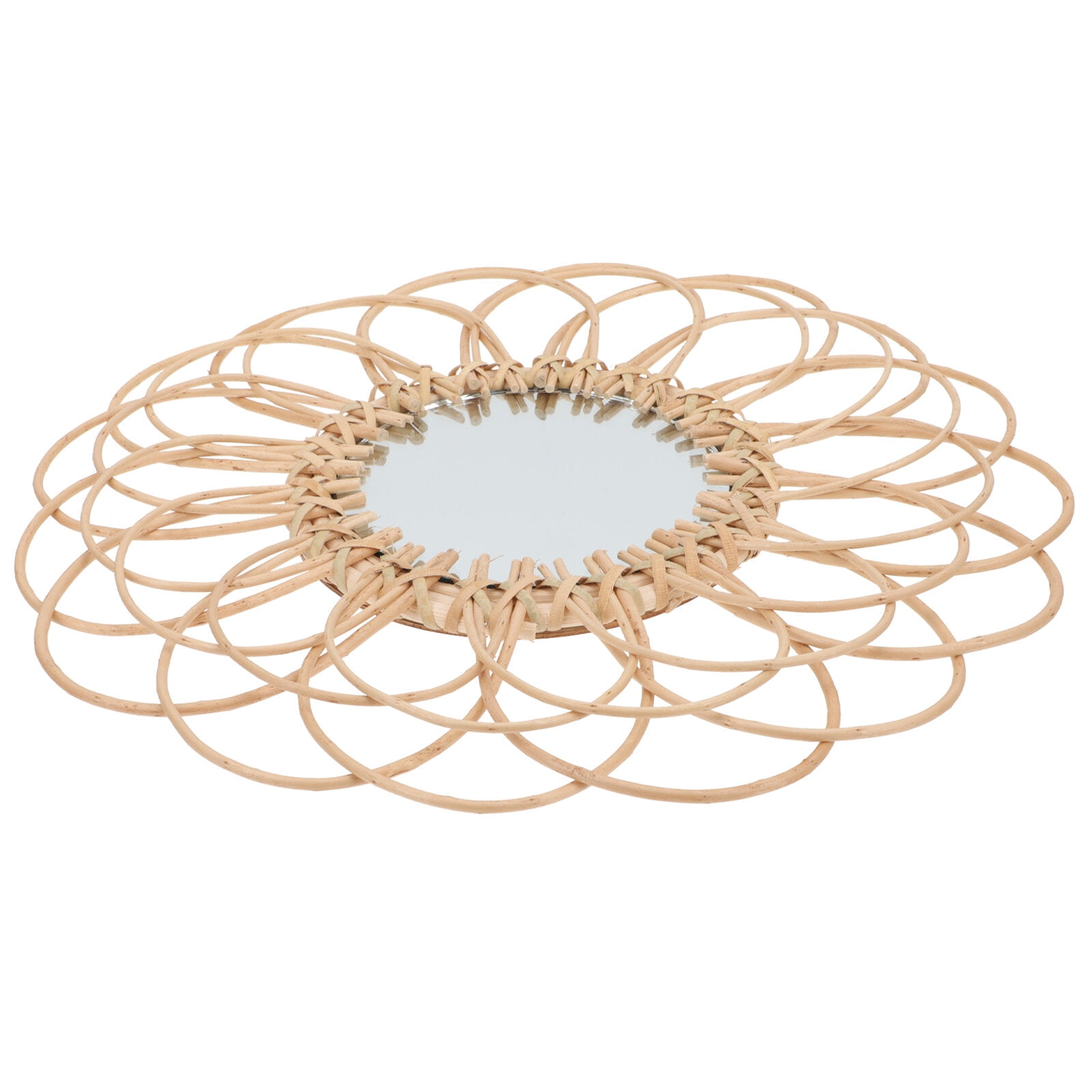 Wall Hanging Mirror Home Decor Mirrors Unique Hanging Mirror Wicker ...