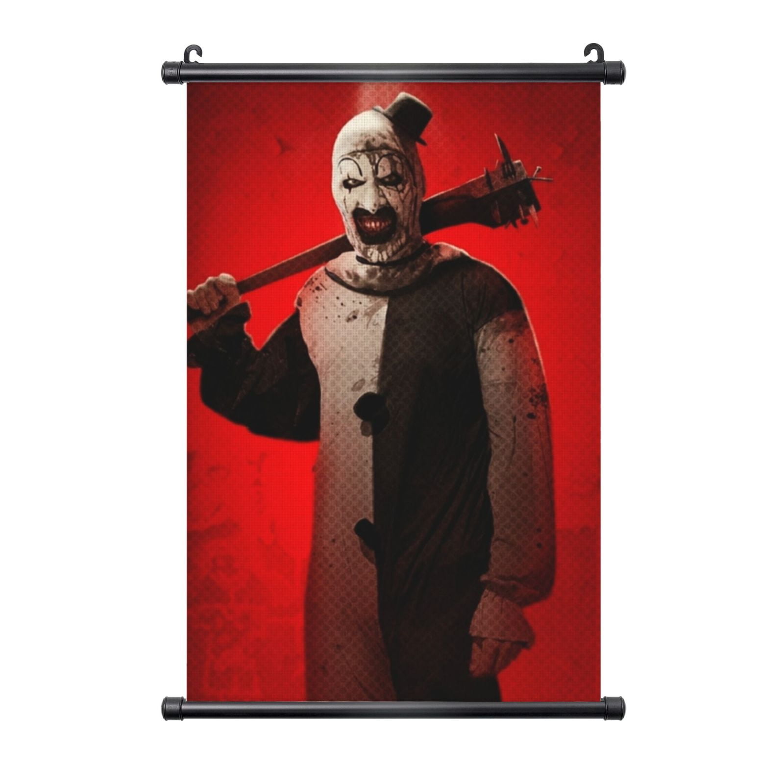 Wall Hanging Poster Terrifier Canvas Artwork With Black Frame Scroll ...