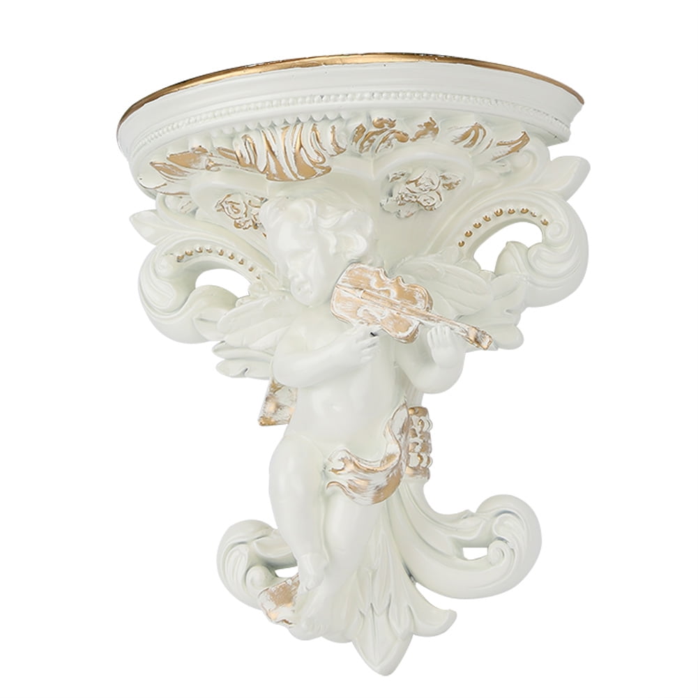 Wall Hanging Storage Rack European Angel Shelf Wall Decoration(Without ...