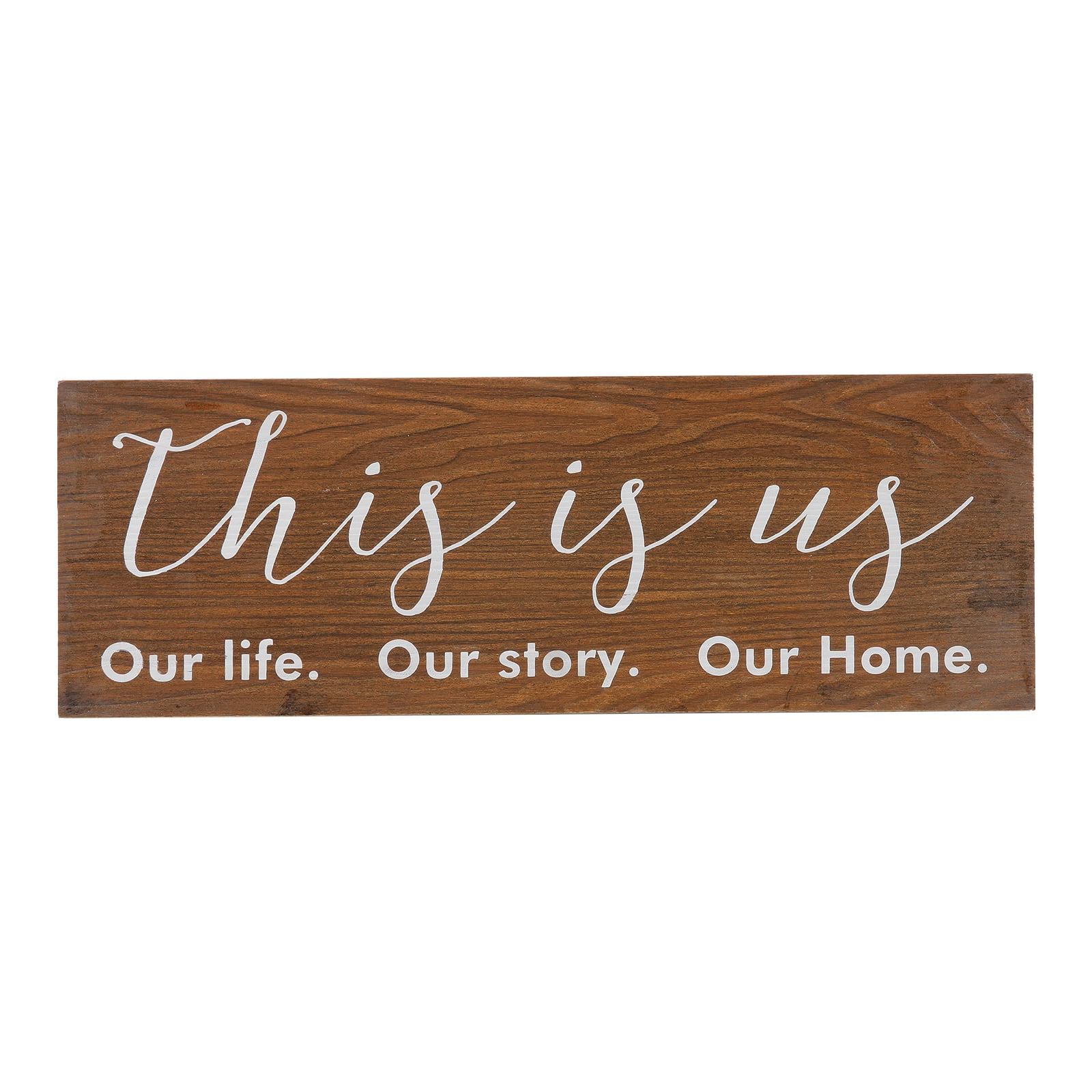 Wall Hanging This is Us Sign for Home Decor 20", Entryway Wall Wooden ...