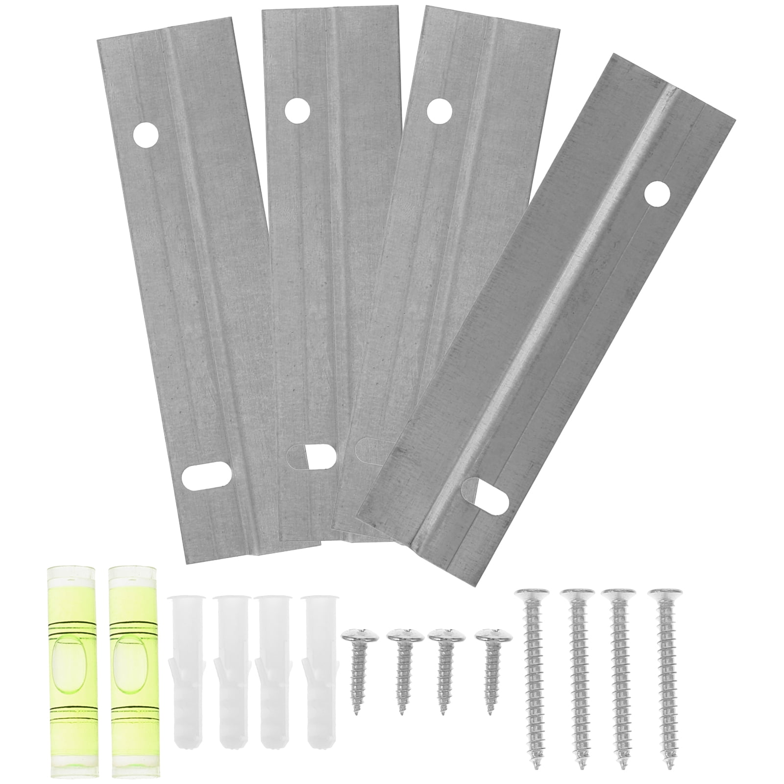 2 Sets Heavy Duty Picture Hangers Mirror Hanger Portable Wall Mounting ...