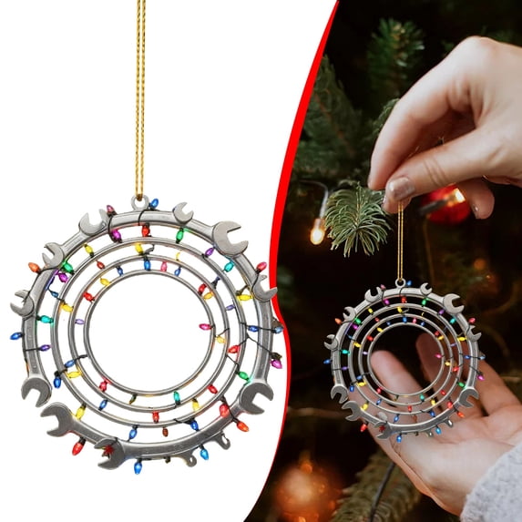 Wall Hangs,2025 Personalized Christmas Ornament Tool Kit Christmas Tree ...