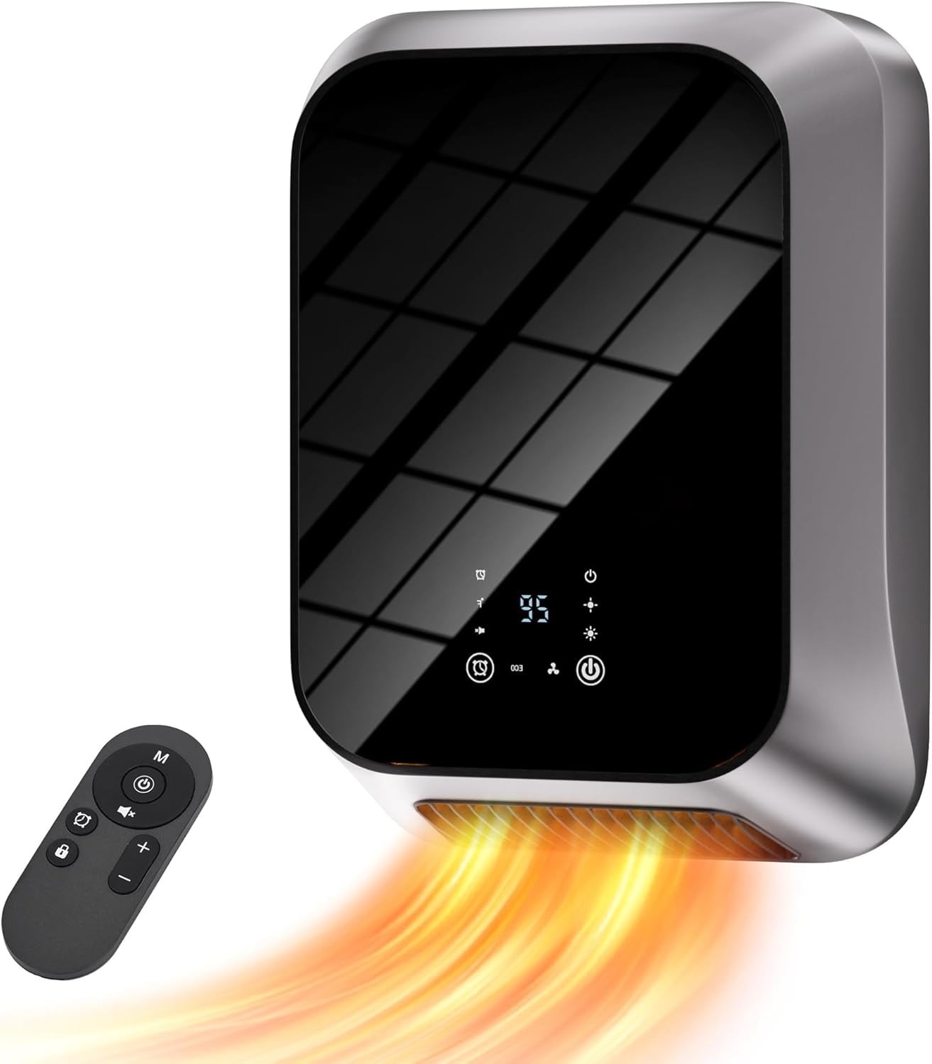 Wall Heater,1500W Space Heaters For Indoor Use,Wall Mounted Heater W ...