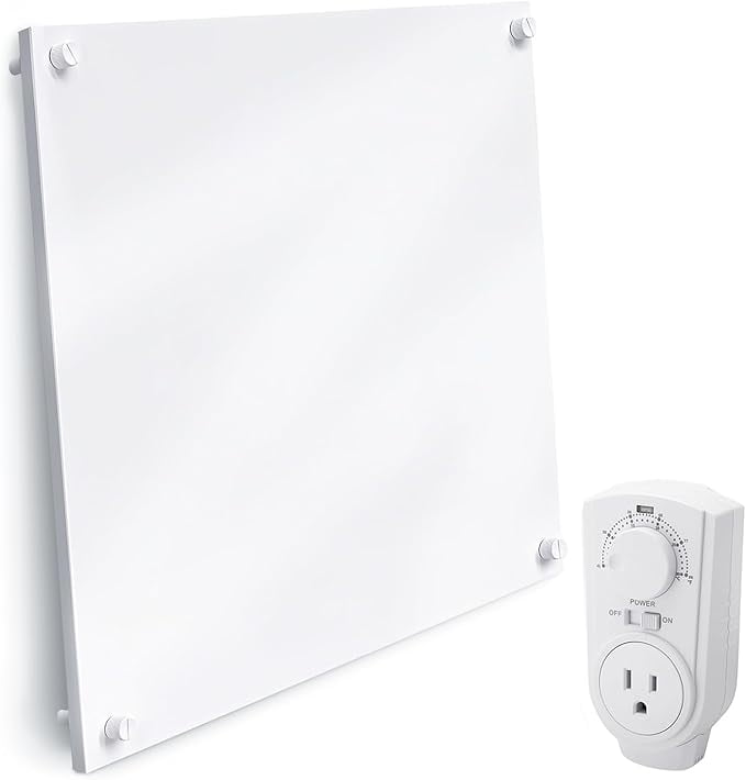 Wall Heater Panel with Thermostat - Electric Wall Mounted Heater for ...