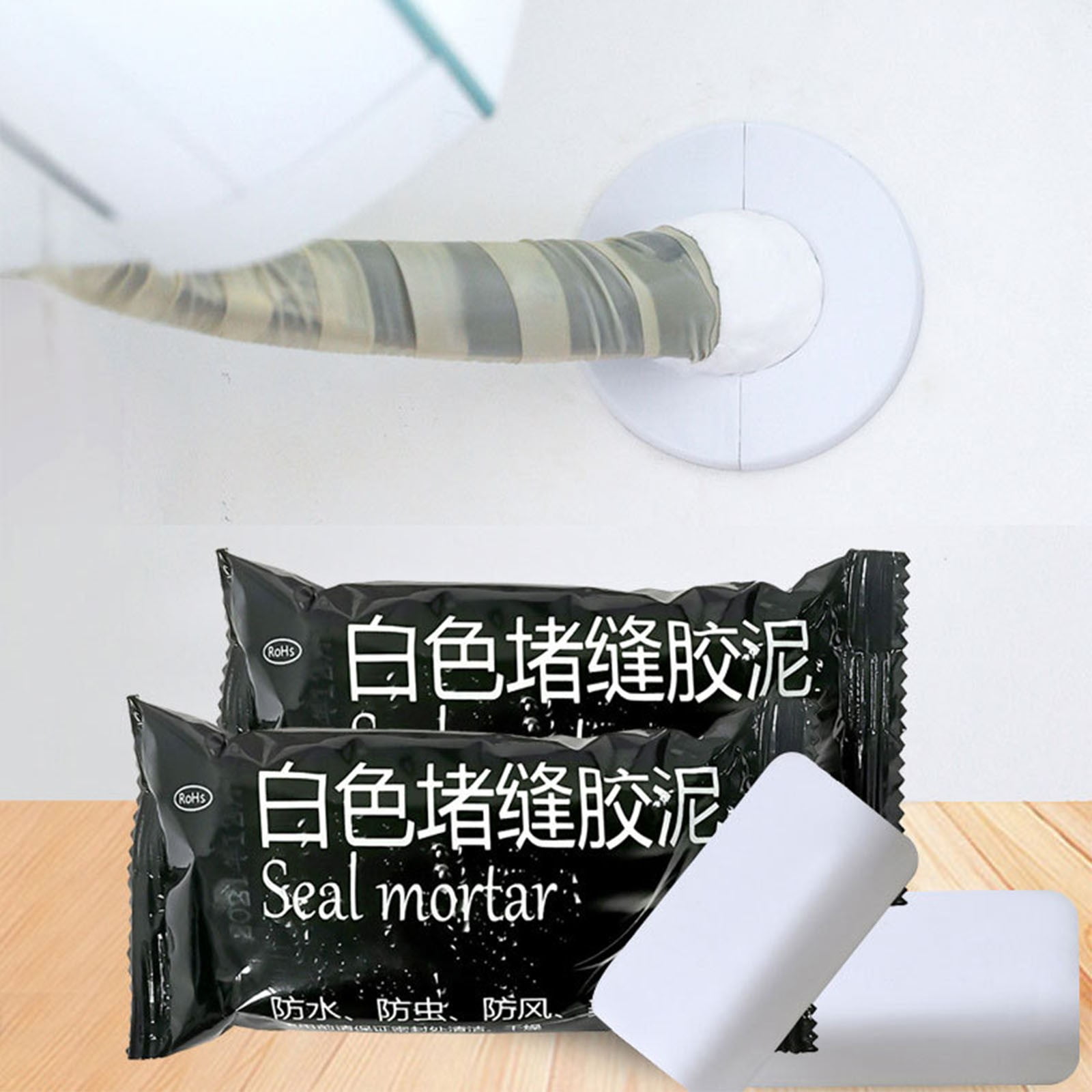 Wall Hole Mouse Hole Repair, Mud Sealant, Adhesive Mud, Easy ...