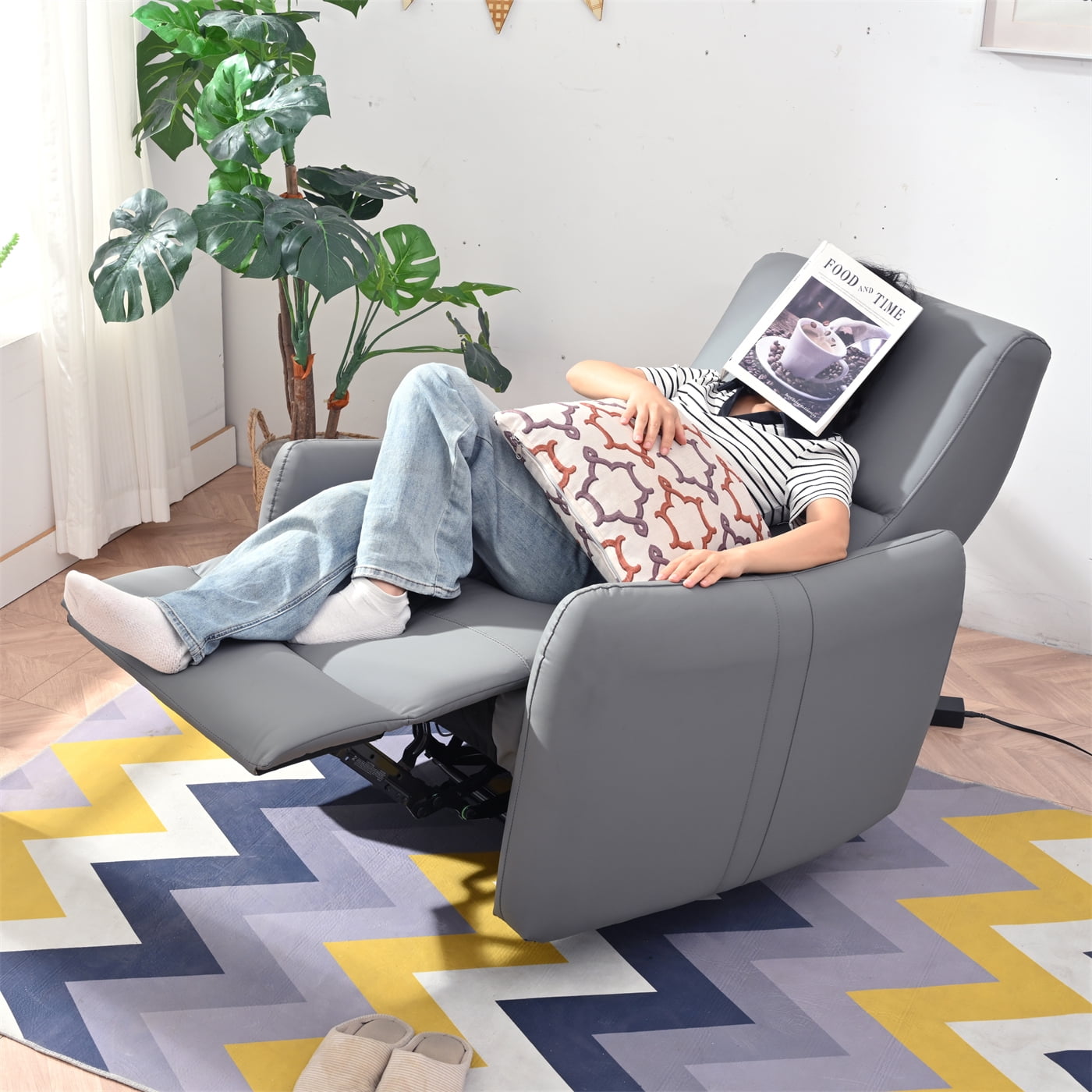 Wall Hugger Recliner,Power Recliner Chair,Electric Recliner for Living ...
