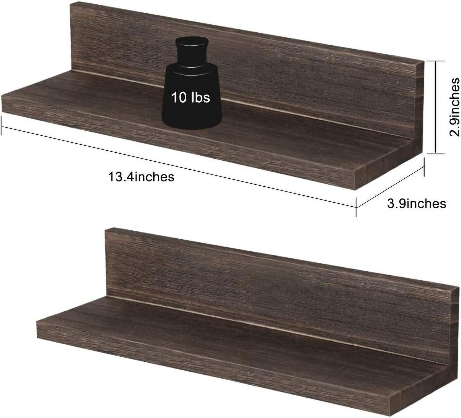 Wall Key Storage Rack with Magnetic Blocks, Antique Floating Rack ...