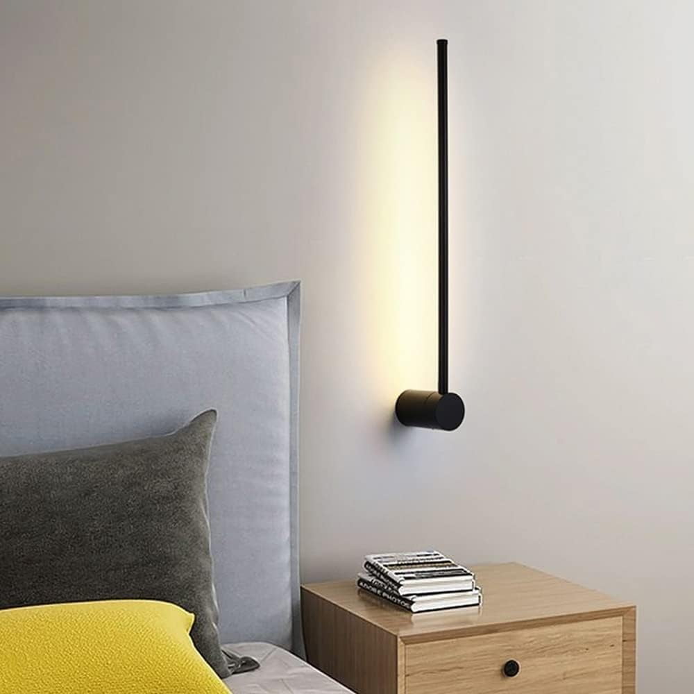 Wall Lamp 12W LED Wall Lights Indoor Aluminum Long Strip Wall Sconces ...