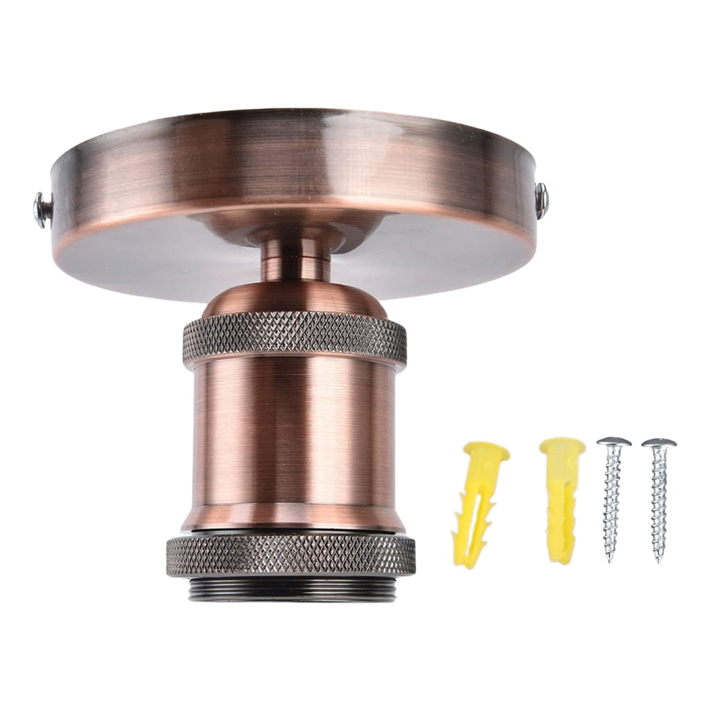 Wall Lamp Bulb Holder Socket E27 Screw Head Light Socket Vintage E27 ...