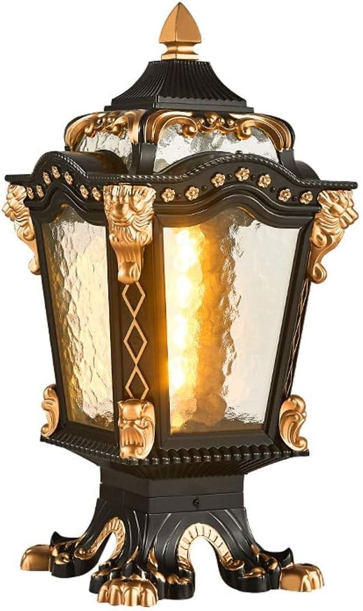 Wall Lamp Outdoor Waterproof Column Lamp Garden Villas Wall Lamp ...