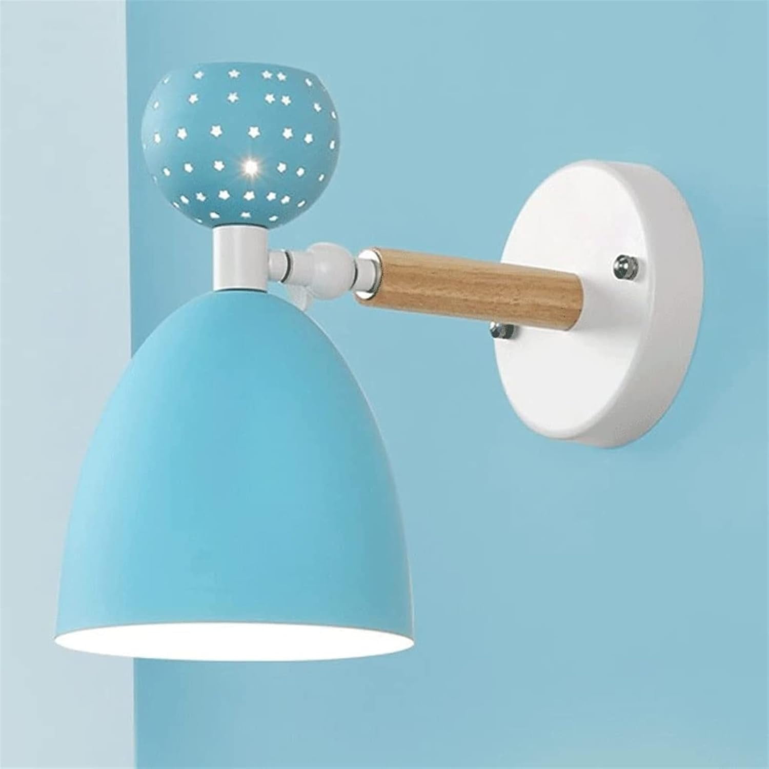 Wall Lamps Bedside Reading Wall Light Bedroom Wall Lamp Modern Metal ...